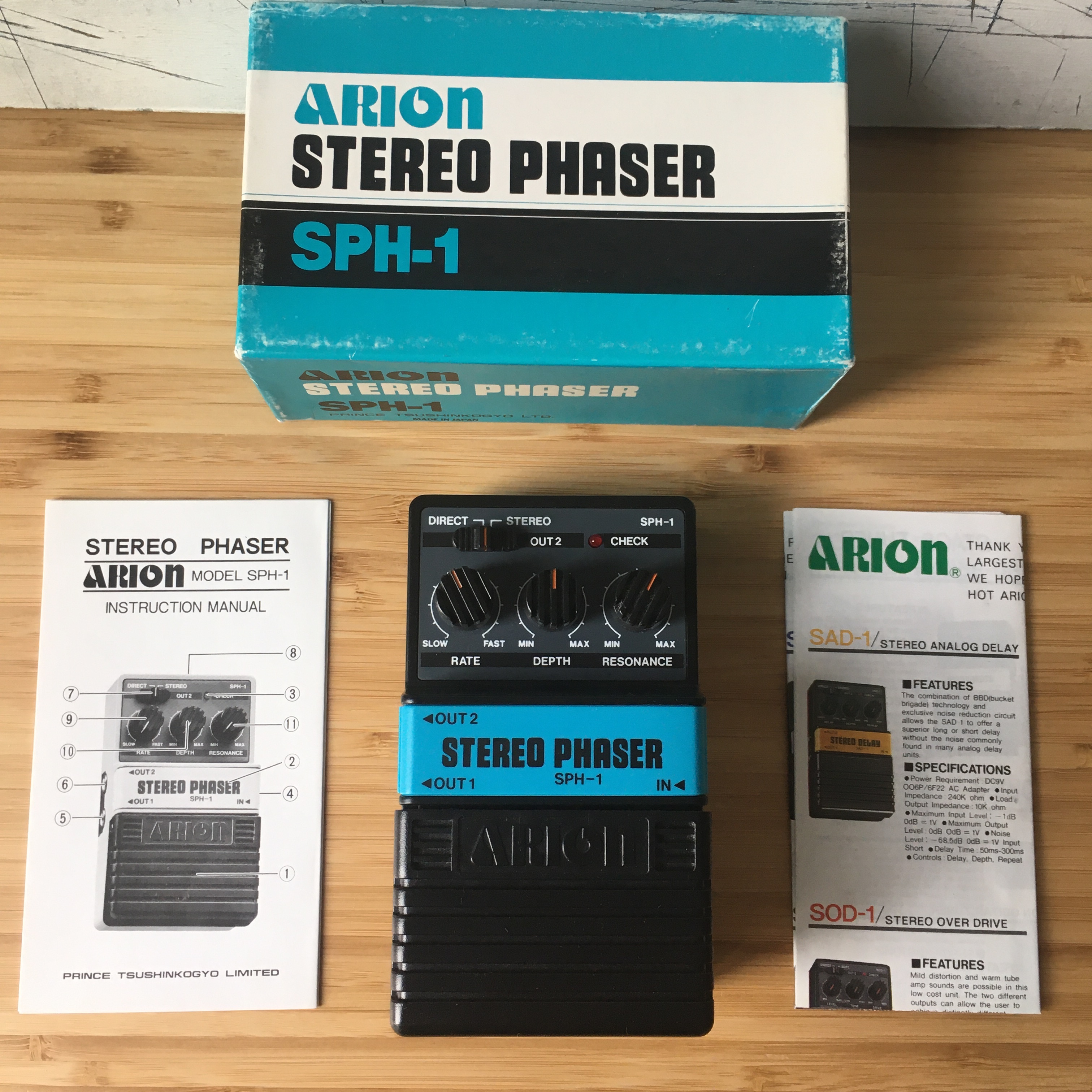 SPH-1 Stereo Phaser - Arion SPH-1 Stereo Phaser - Audiofanzine