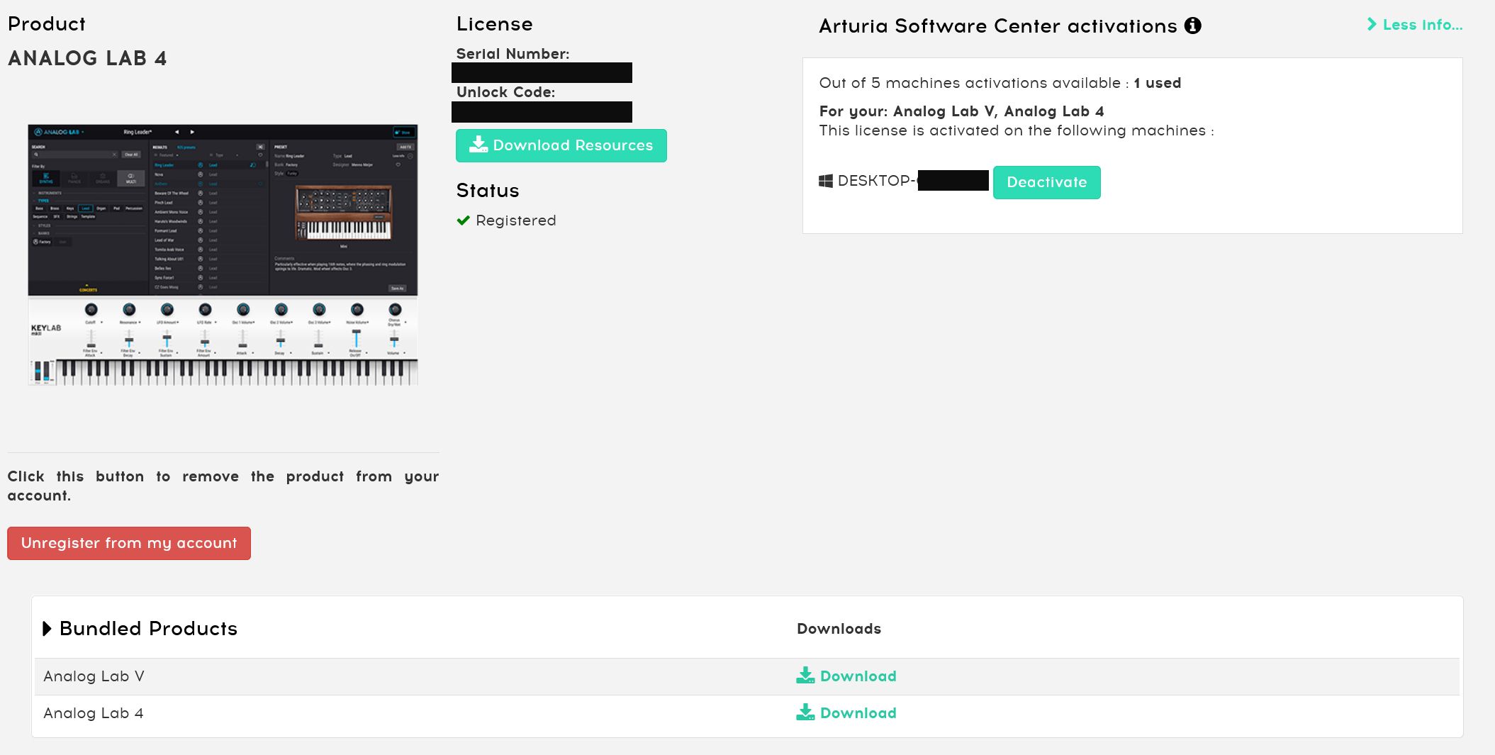 Analog Lab V - Arturia Analog Lab V - Audiofanzine