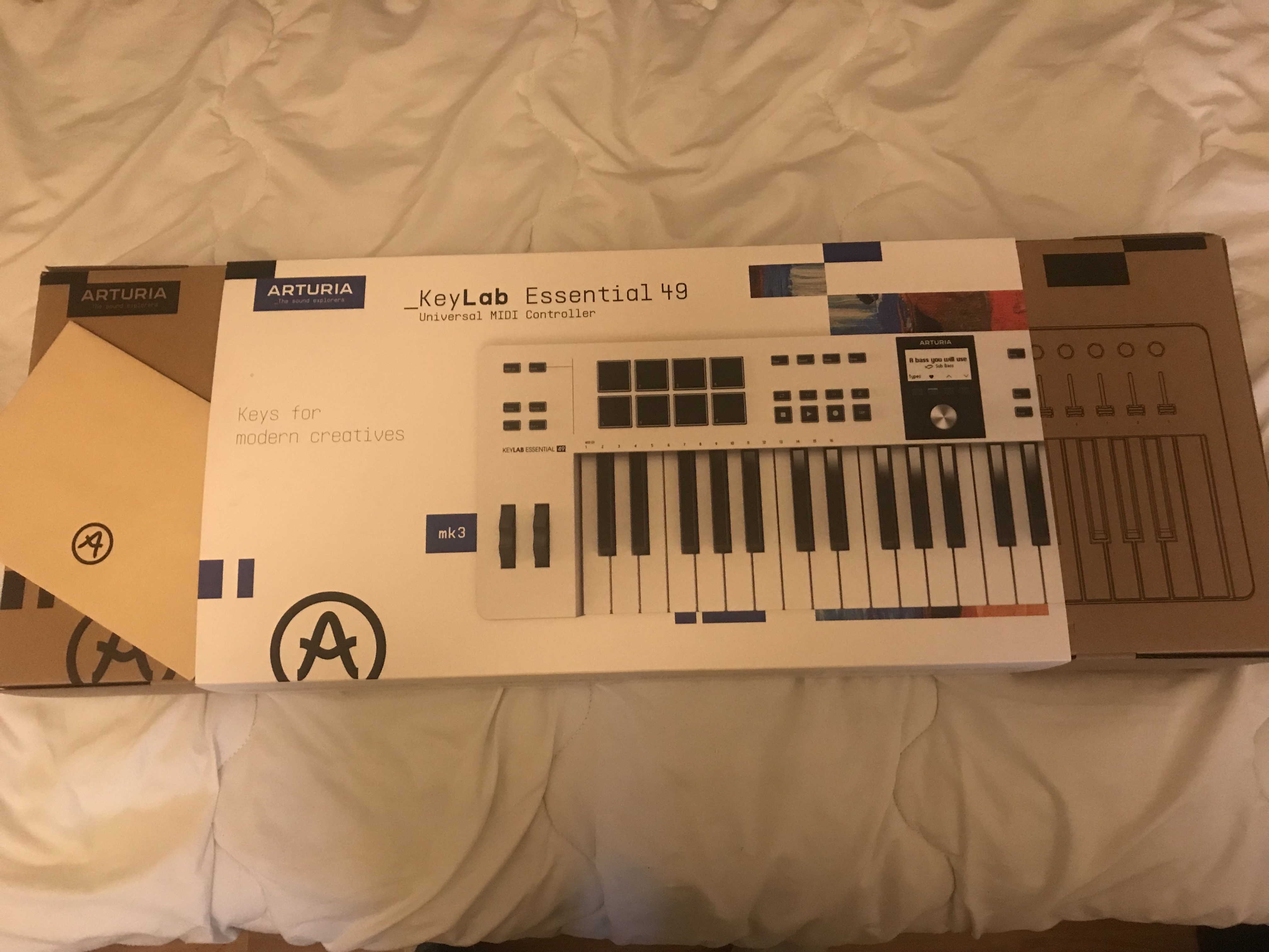 KeyLab Essential 49 MK3 - Arturia KeyLab Essential 49 MK3 - Audiofanzine