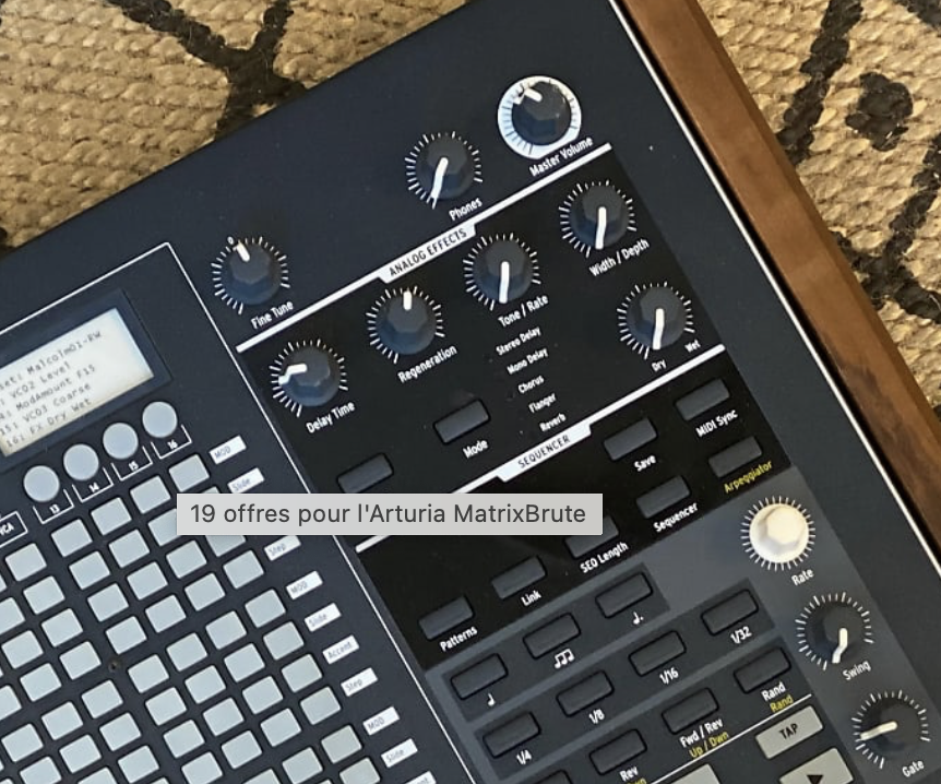 MatrixBrute - Arturia MatrixBrute - Audiofanzine
