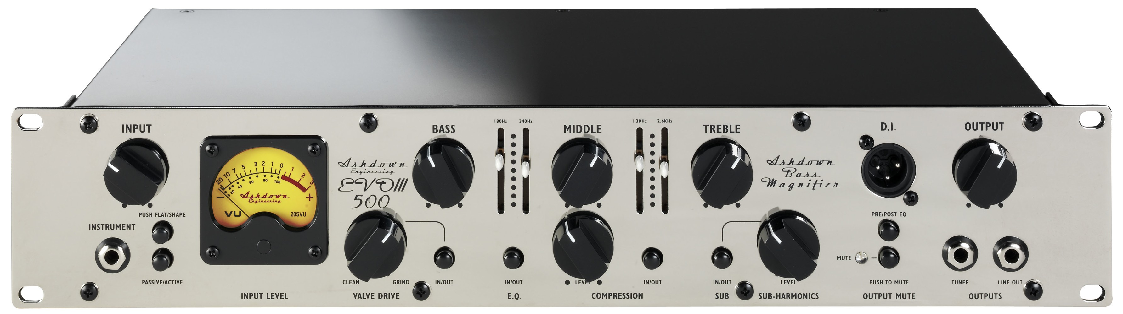 ABM 500 RC EVO III HEAD - Ashdown ABM 500 RC EVO III Head - Audiofanzine