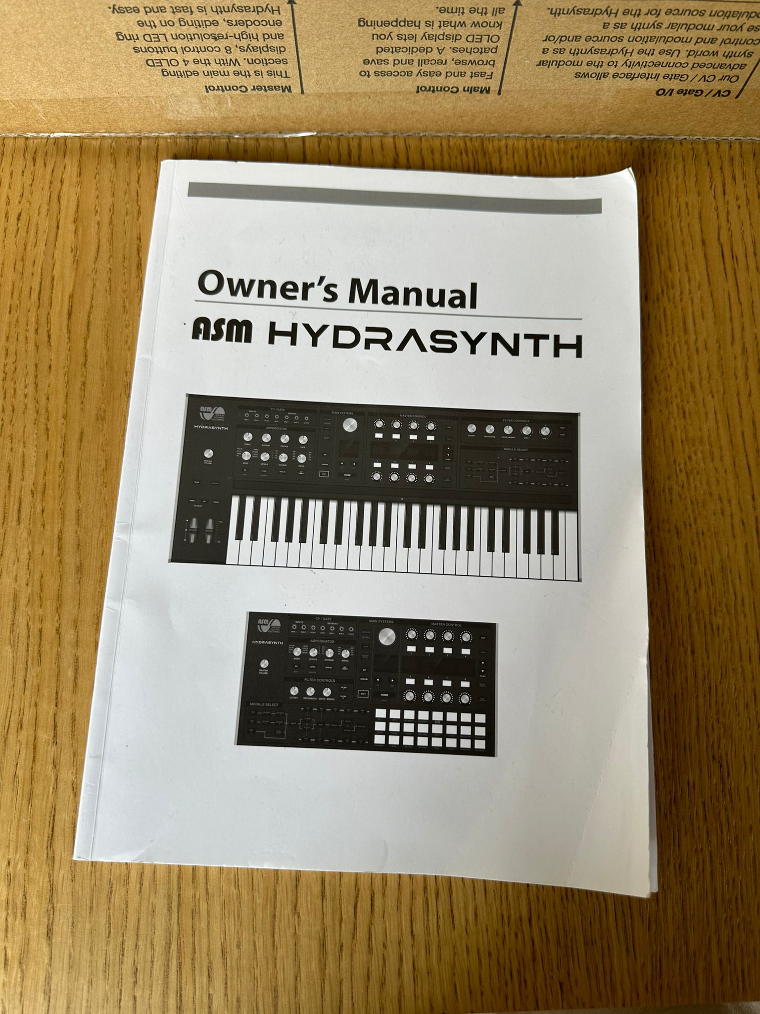 Hydrasynth Desktop / Rack Ashun Sound Machines - Audiofanzine