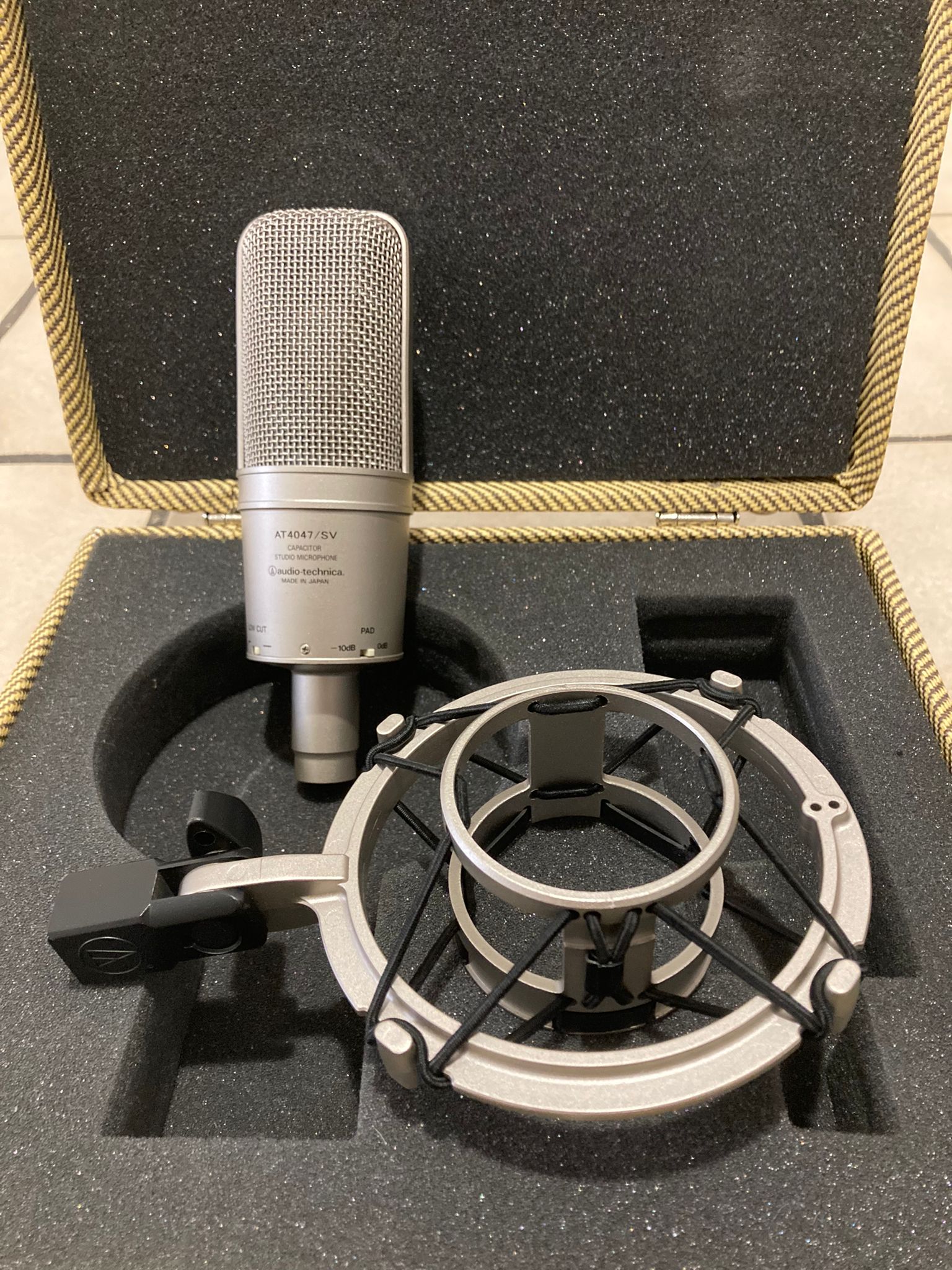 AT4047/SV - Audio-Technica AT4047/SV - Audiofanzine