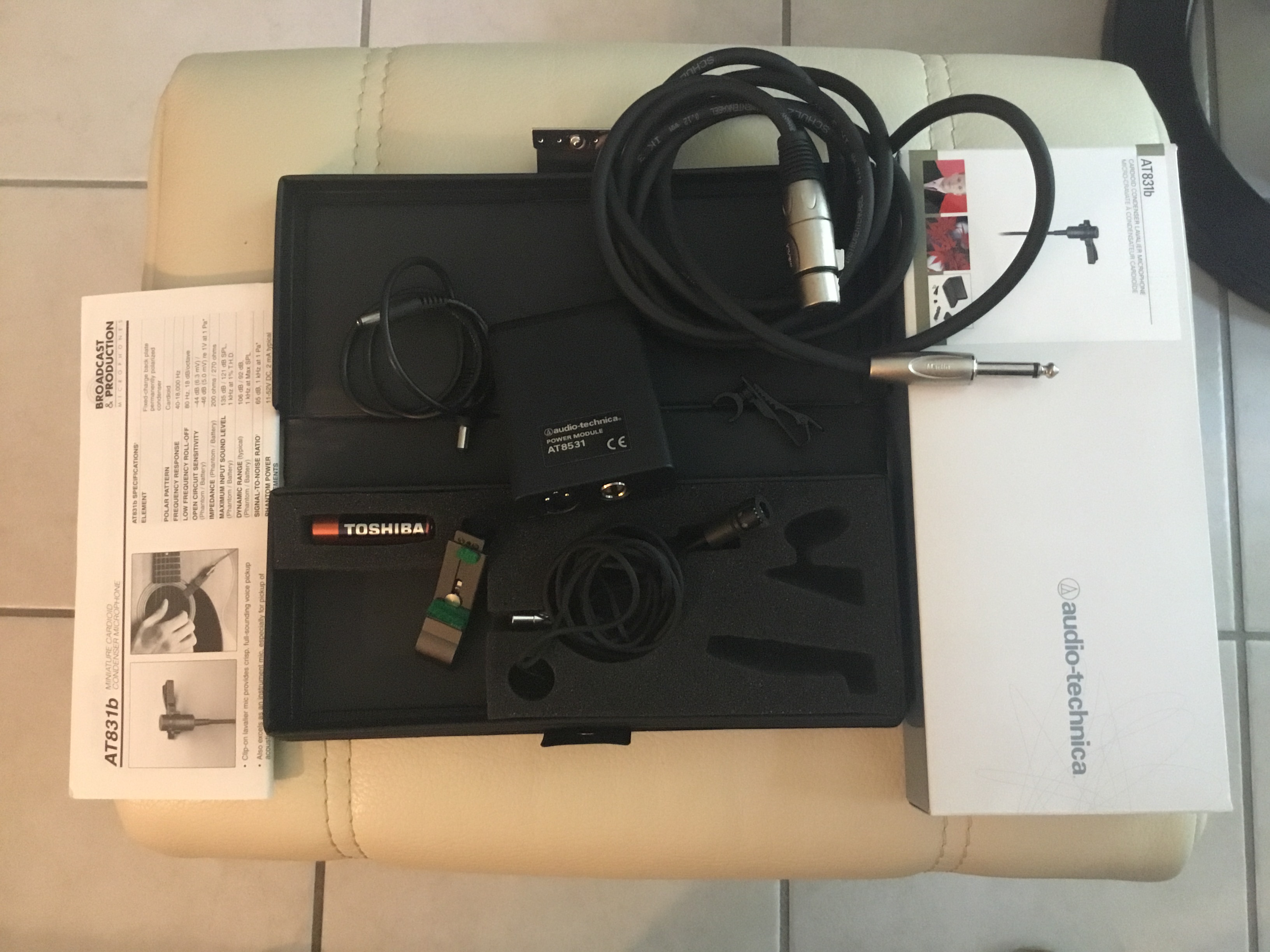 AT831b - Audio-Technica AT831b - Audiofanzine