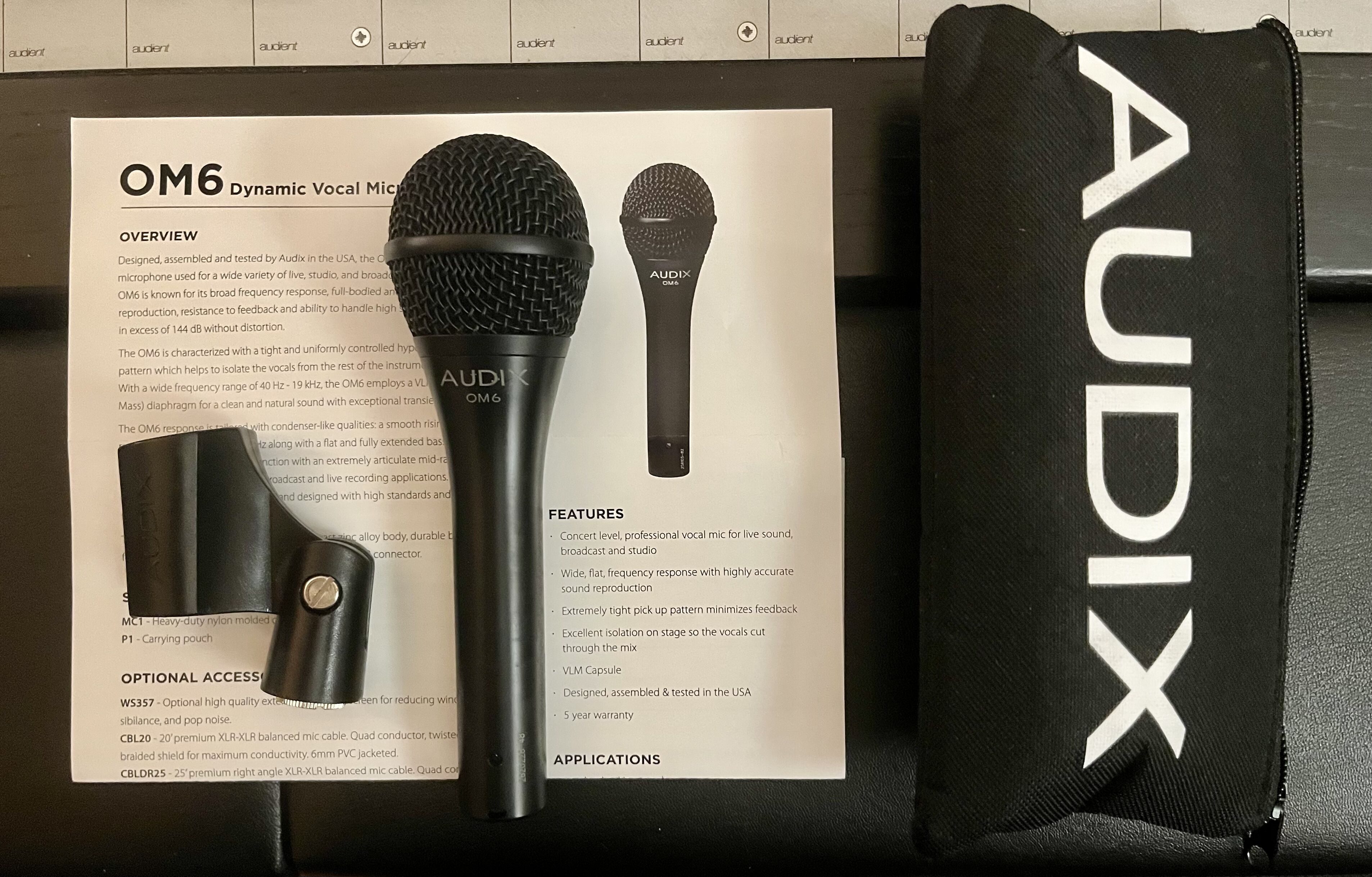 OM6 - Audix OM6 - Audiofanzine