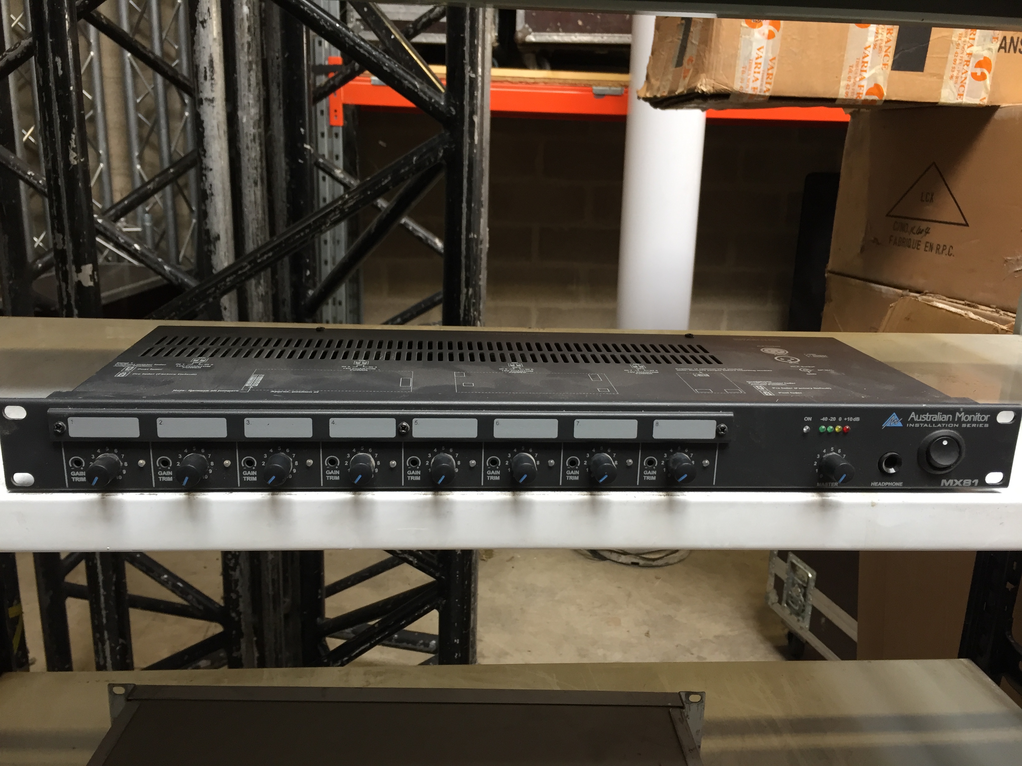 Australian Monitor MX 81 image (#1567488) - Audiofanzine