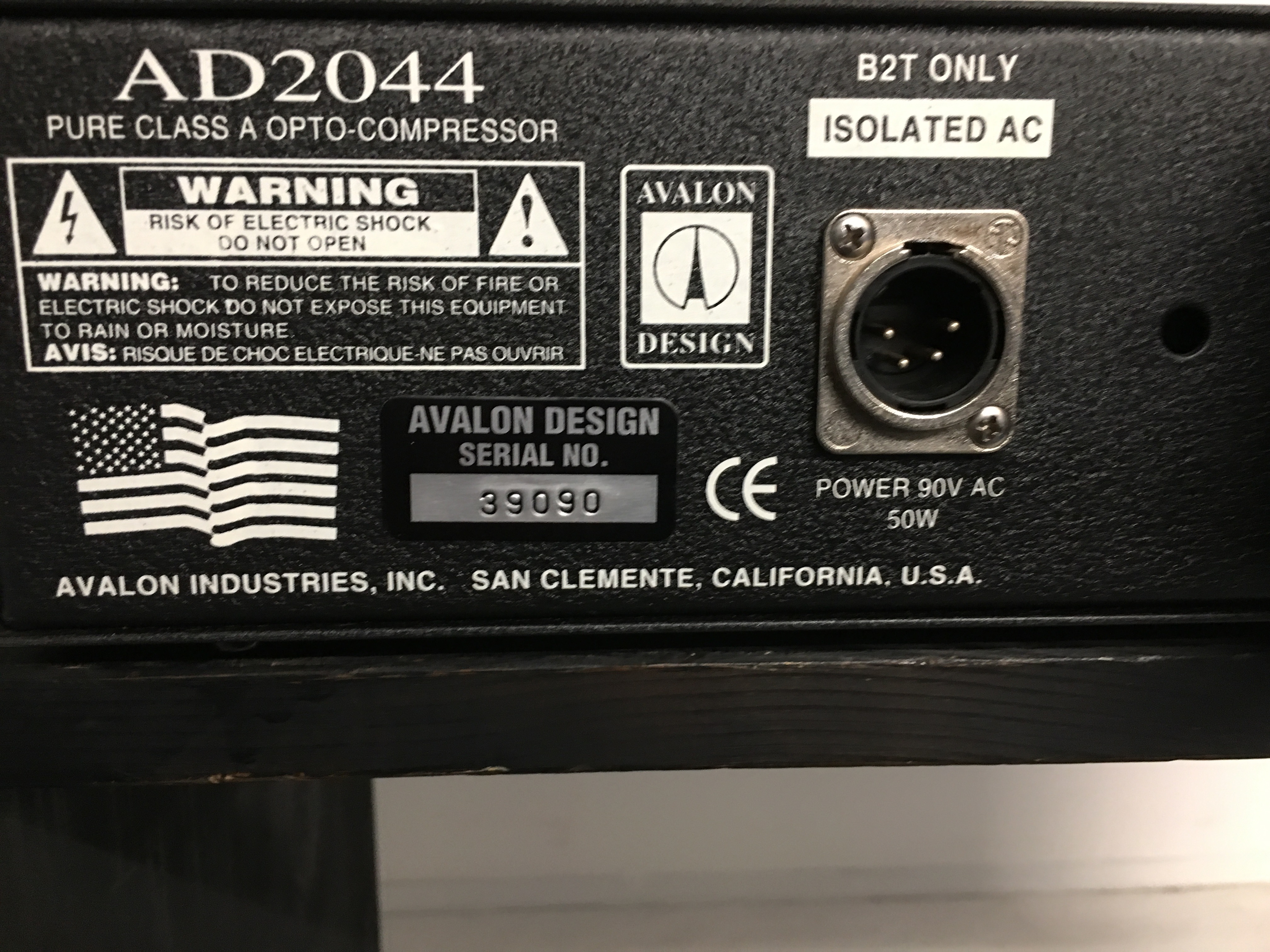 AD2044 - Avalon AD2044 - Audiofanzine