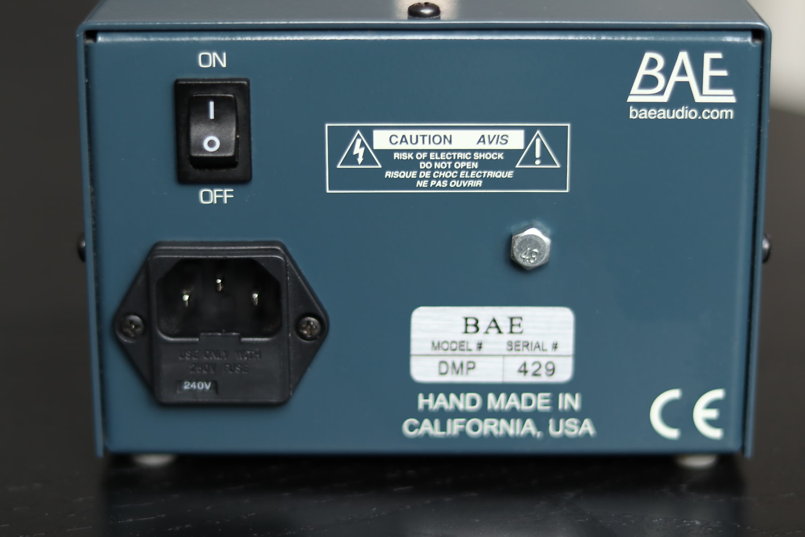 1073 DMP - BAE Audio 1073 DMP - Audiofanzine