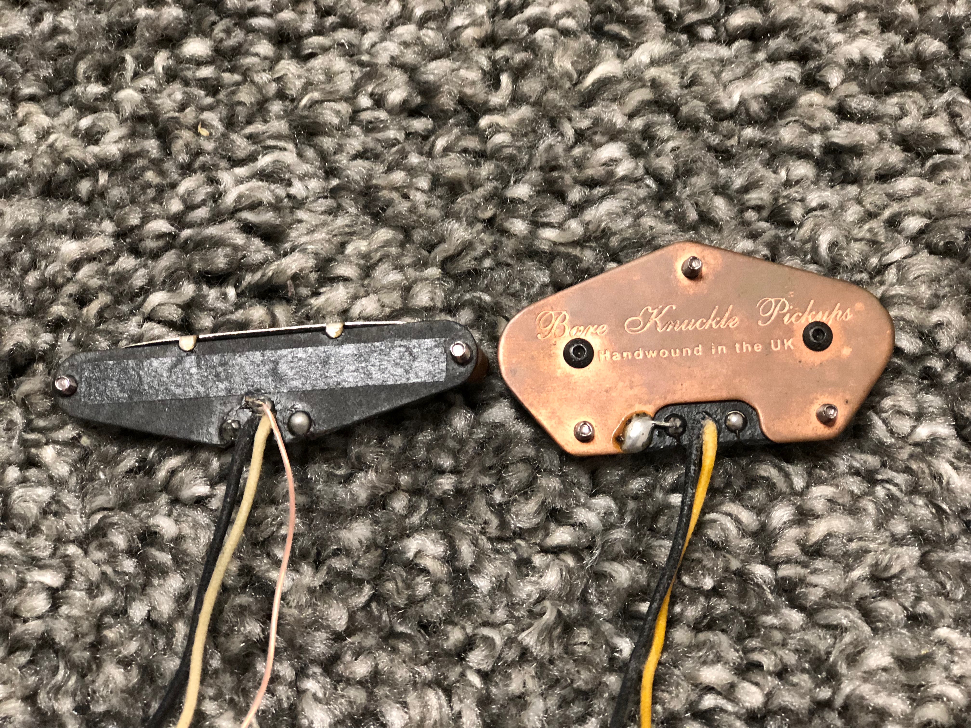 Blackguard Tele Flat 52 Bare Knuckle Pickups Audiofanzine Blackguard Tele Flat 52 Bare Knuckle Pickups Audiofanzine