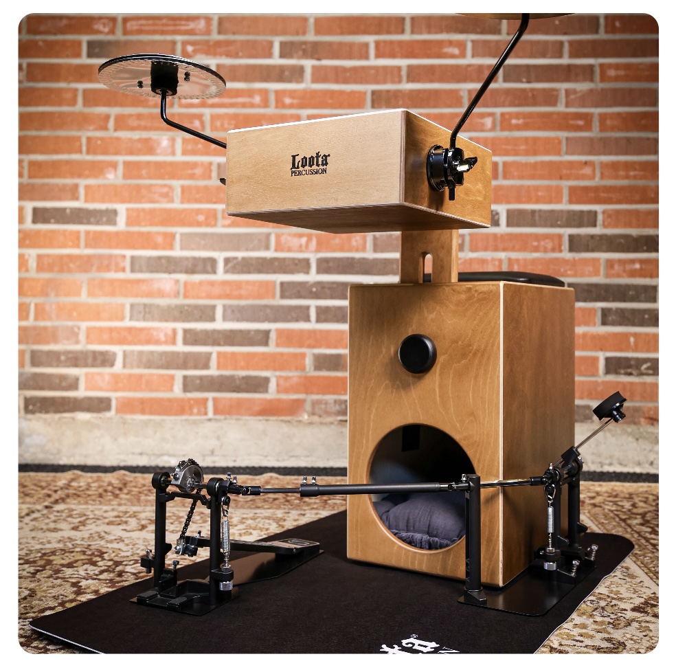 Batterie LOOTA PERCUSSION – Le kit acoustique pro & ultra-portable ...