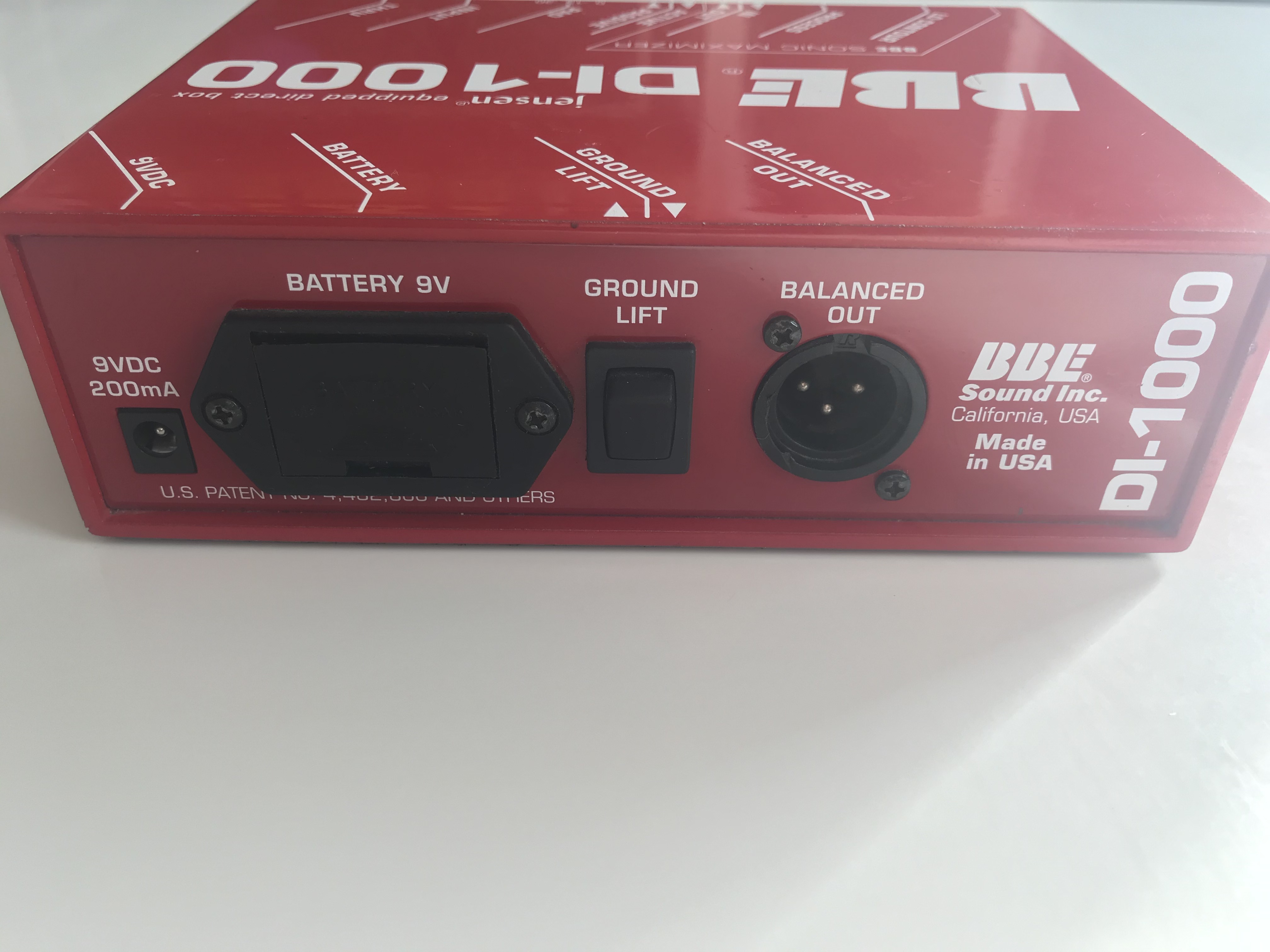 DI-1000 - BBE DI-1000 - Audiofanzine