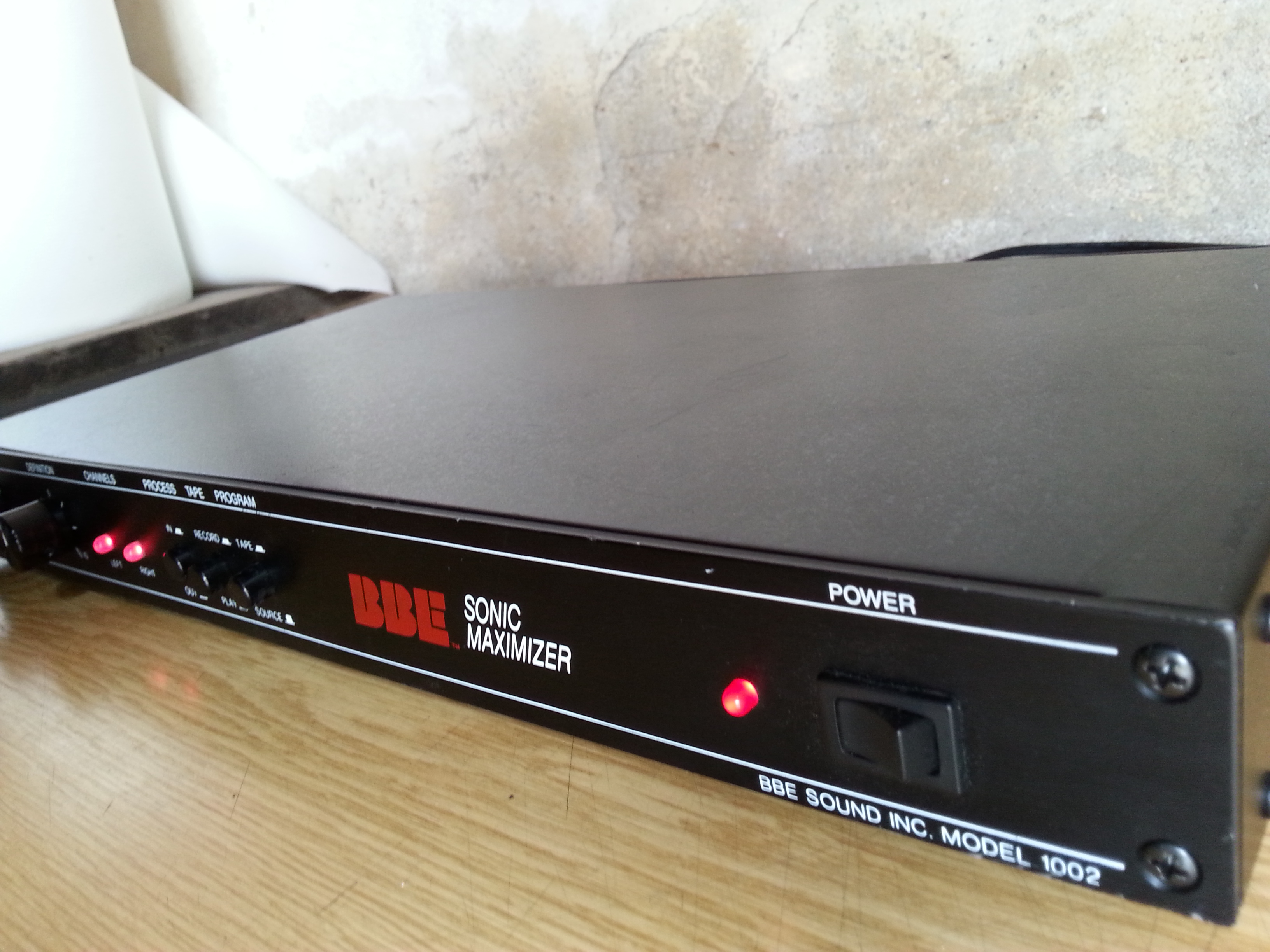 SONIC MAXIMIZER 1002 - BBE Sonic Maximizer 1002 - Audiofanzine