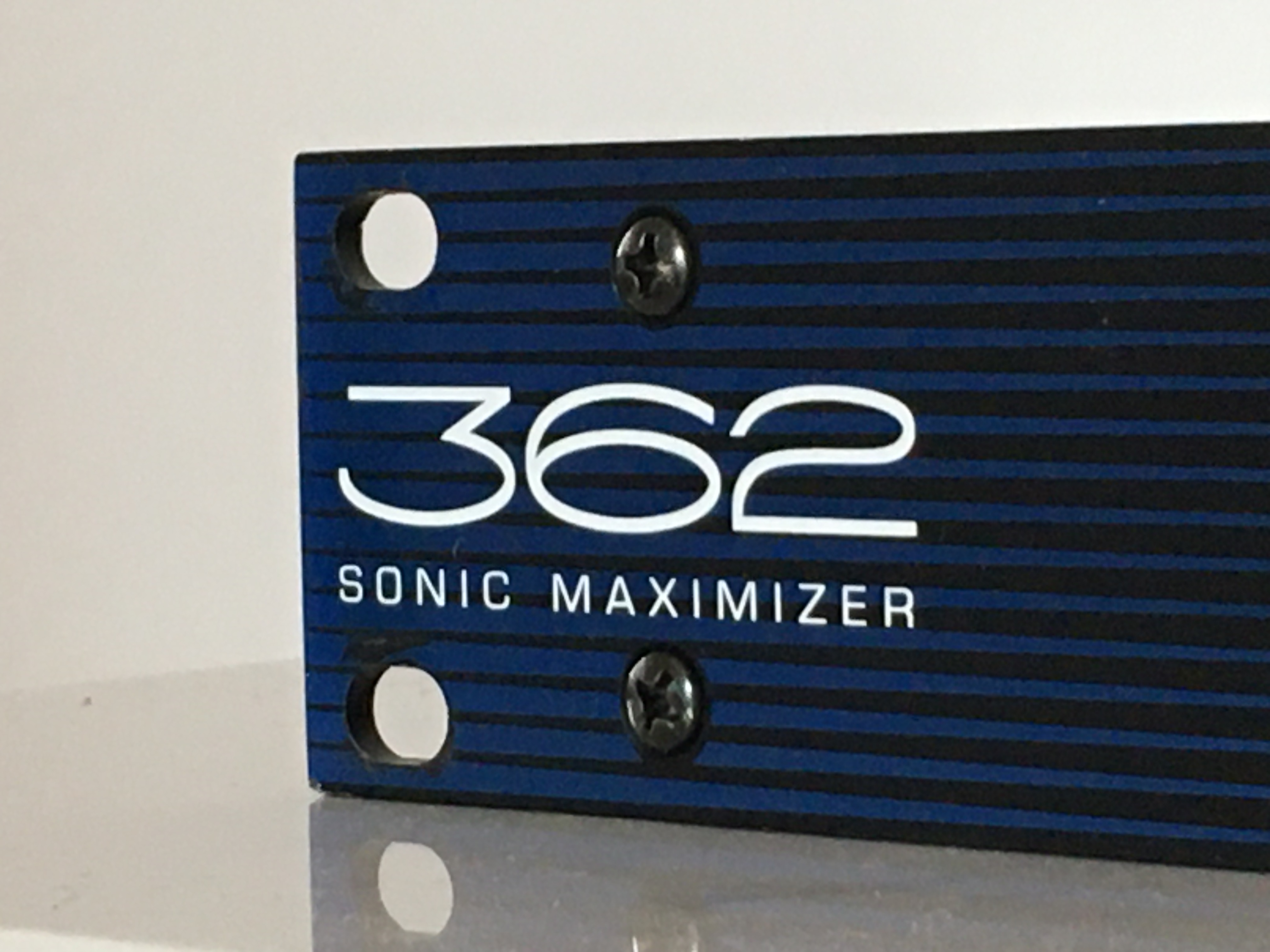 Sonic Maximizer 362 - BBE Sonic Maximizer 362 - Audiofanzine