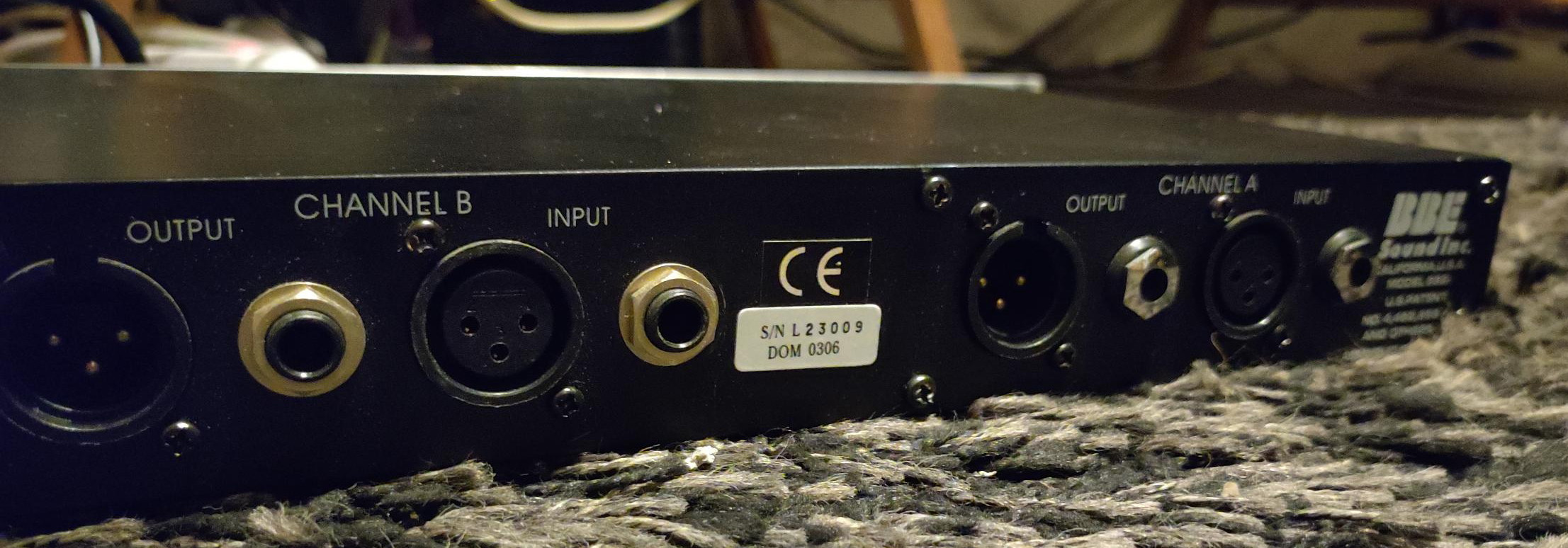 Sonic Maximizer 882i - BBE Sonic Maximizer 882i - Audiofanzine