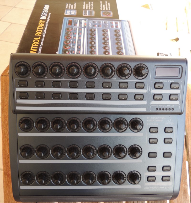 B-CONTROL ROTARY BCR2000 - Behringer B-Control Rotary BCR2000 ...