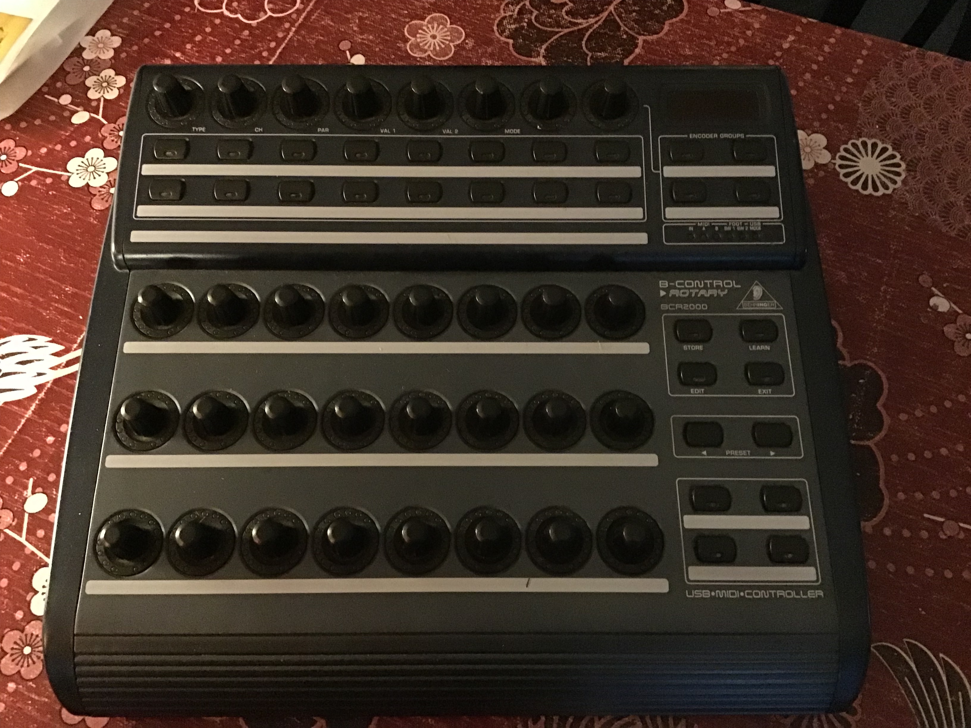 B-Control Rotary BCR2000 - Behringer B-Control Rotary BCR2000 ...