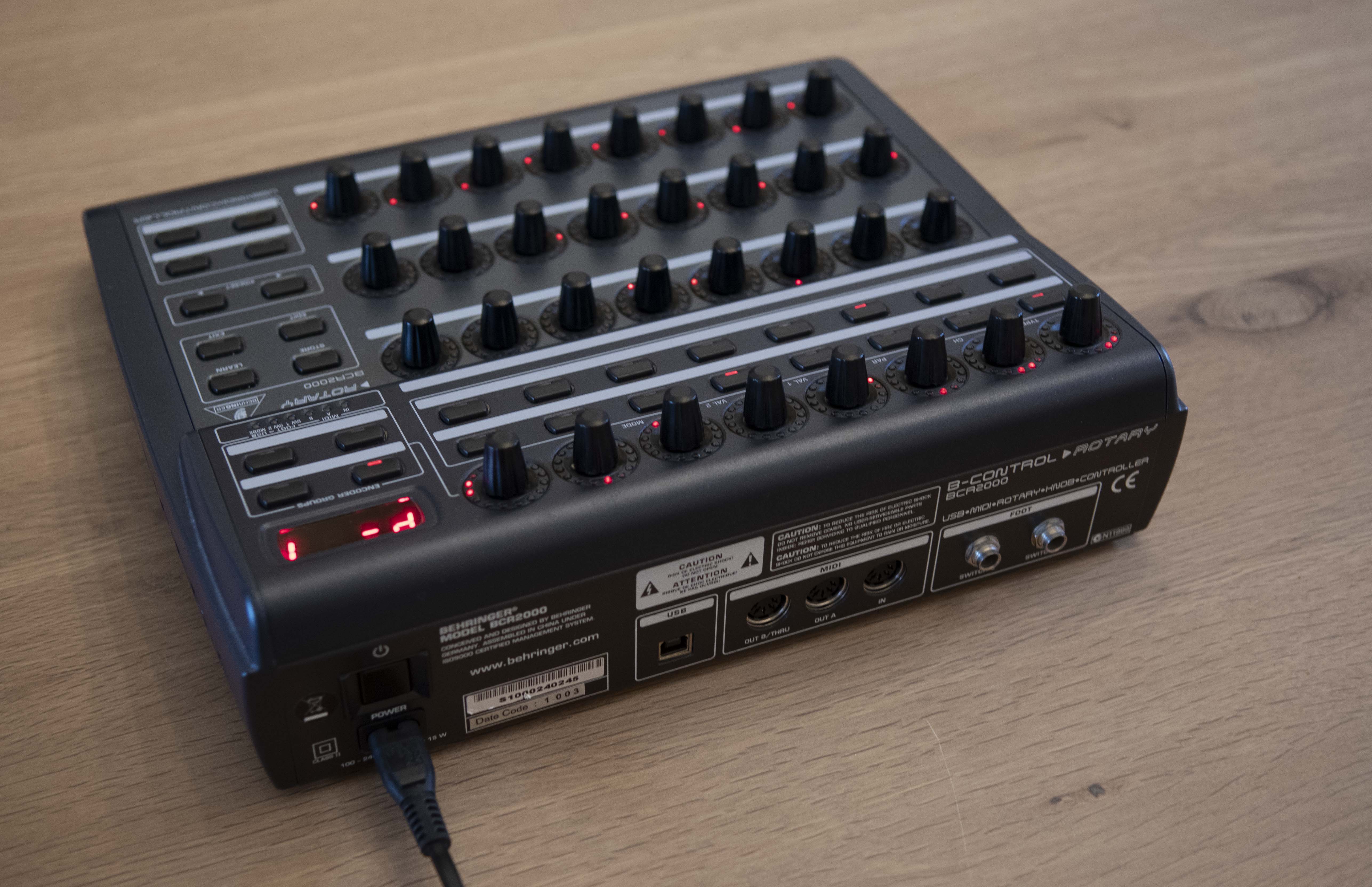 B-Control Rotary BCR2000 - Behringer B-Control Rotary BCR2000 ...