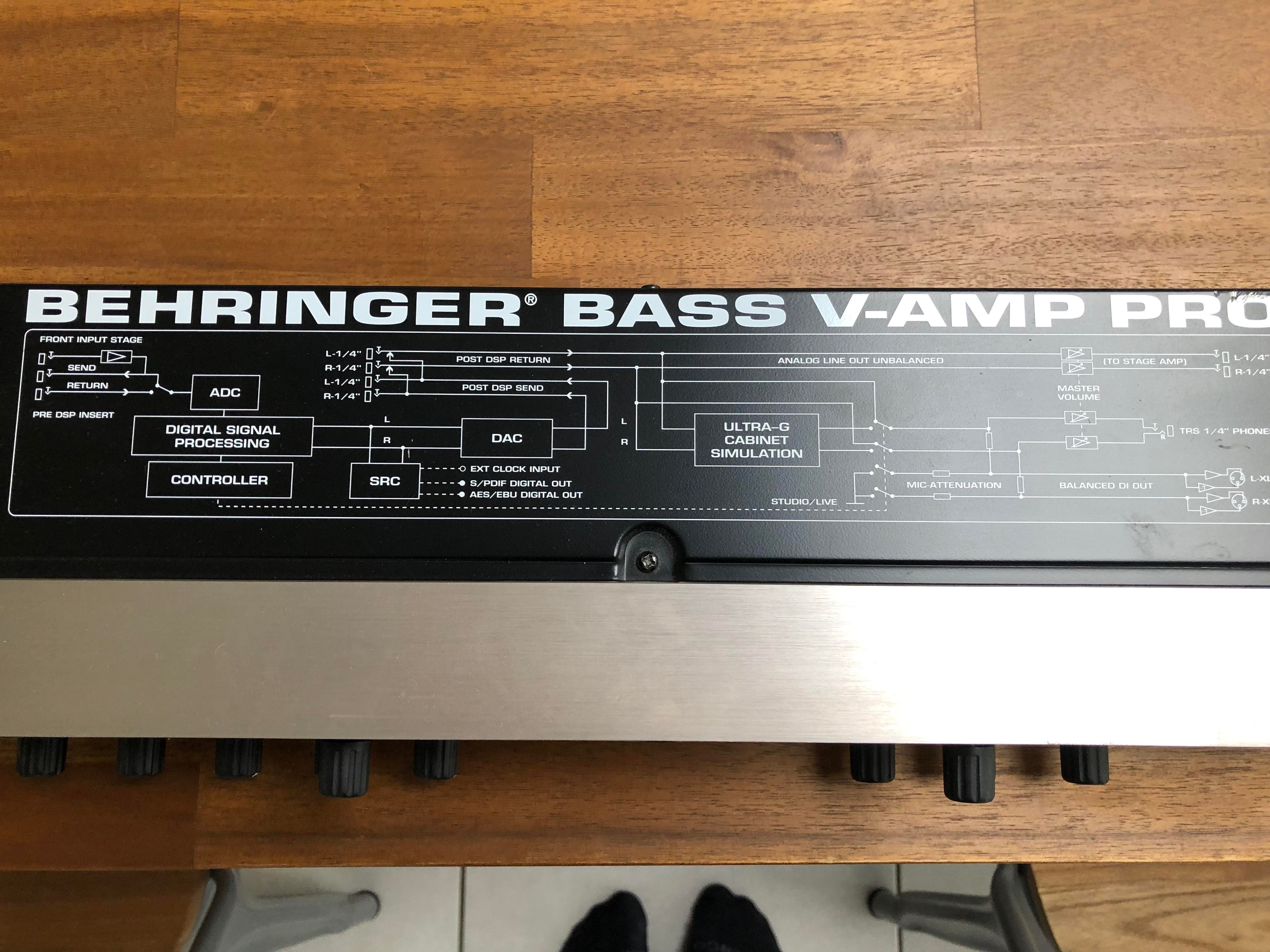 Bass V-Amp Pro - Behringer Bass V-Amp Pro - Audiofanzine