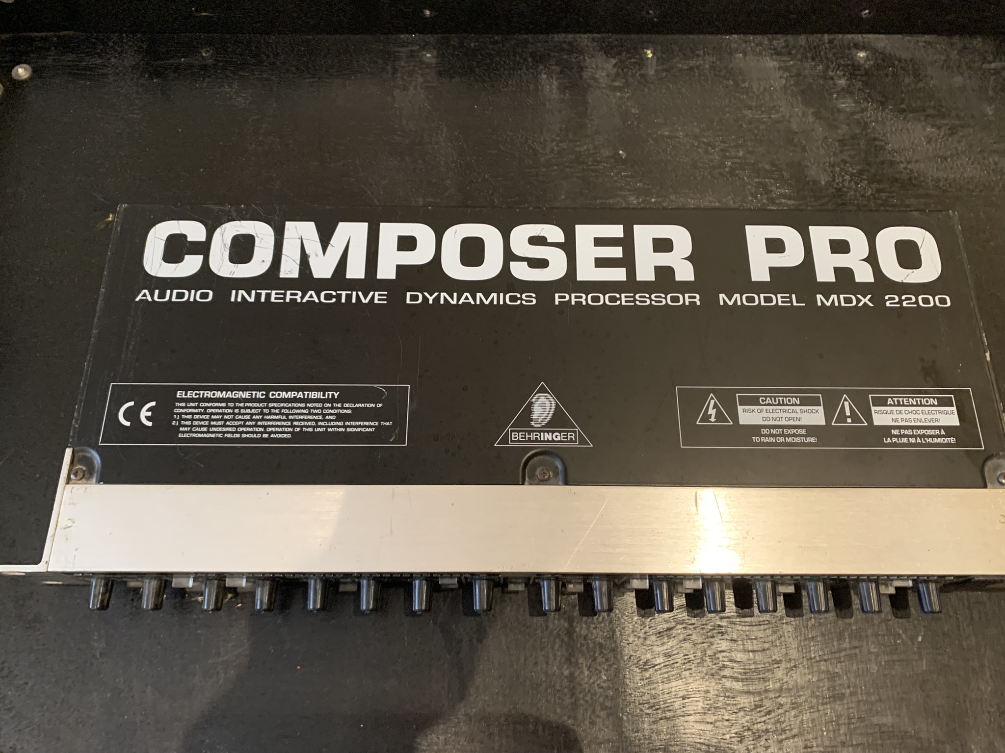 Composer Pro MDX2200 - Behringer Composer Pro MDX2200 - Audiofanzine
