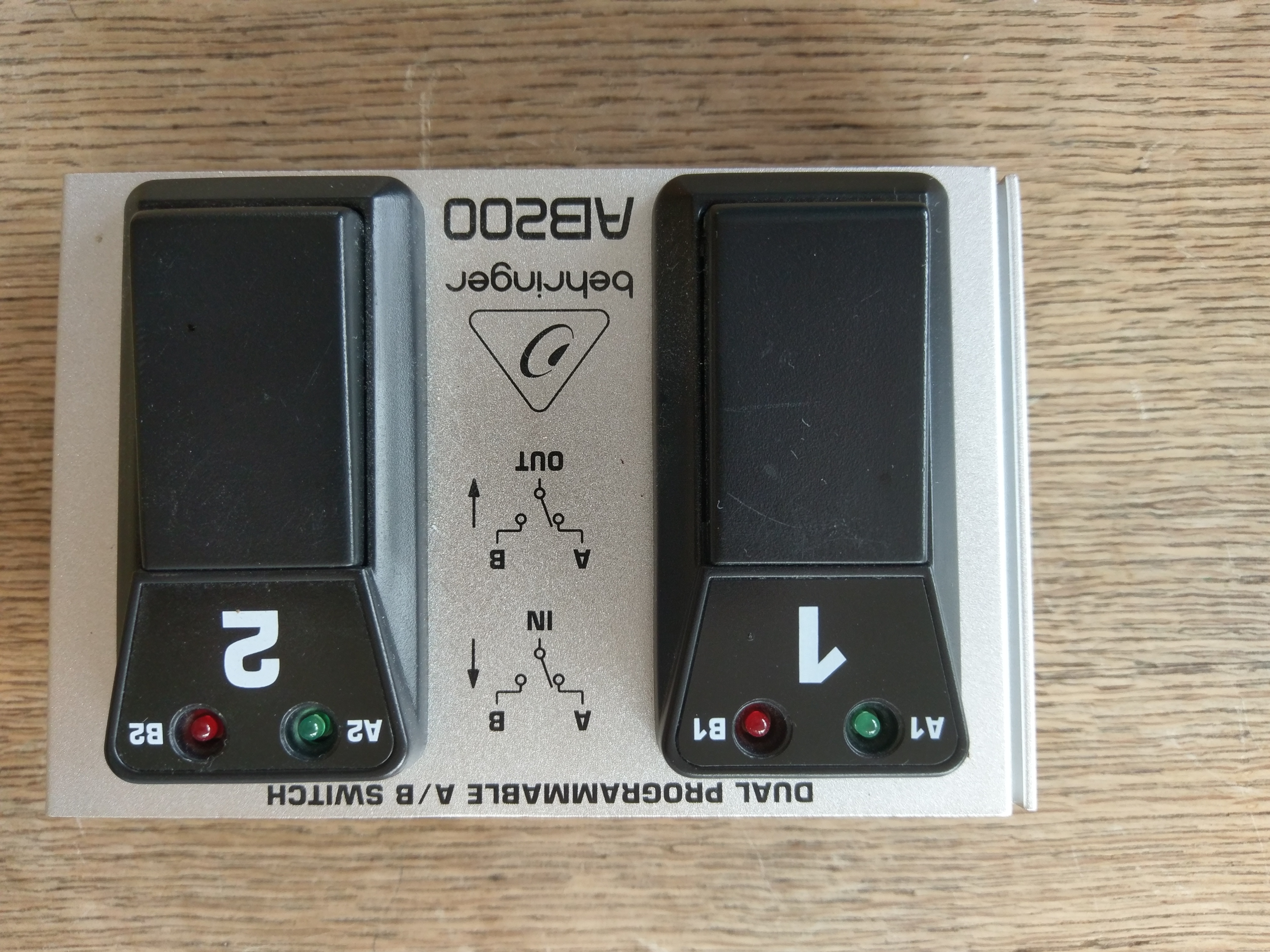 DUAL A/B SWITCH AB200 - Behringer Dual A/B Switch AB200 - Audiofanzine