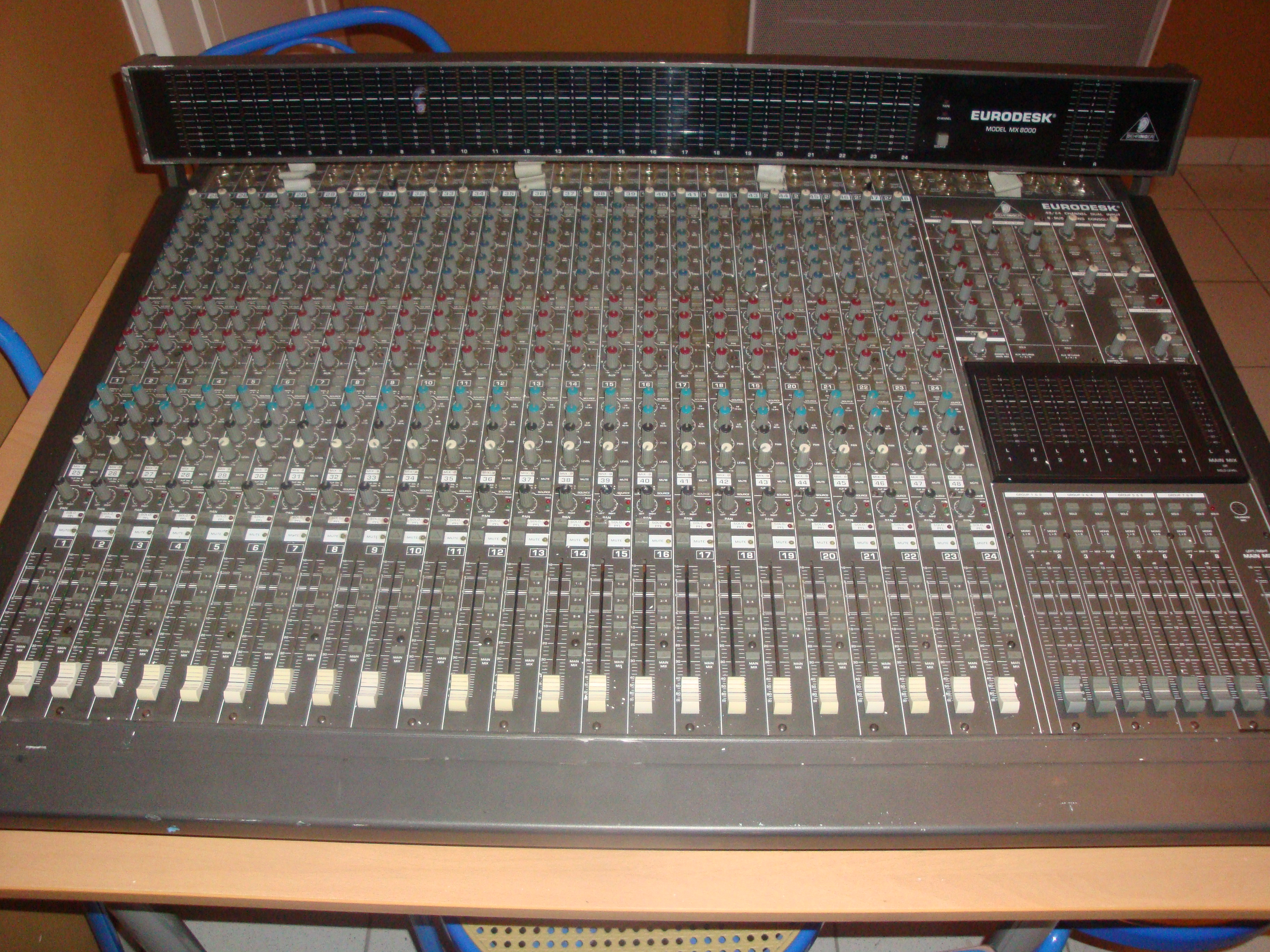Photo Behringer Eurodesk MX8000 : Behringer Eurodesk MX8000 (34211 ...