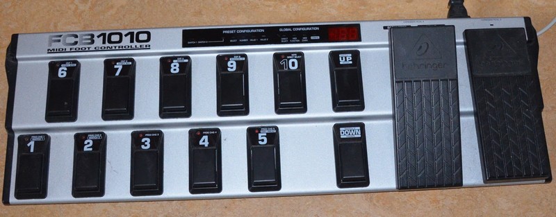 FCB1010 Midi Foot Controller Behringer - Audiofanzine