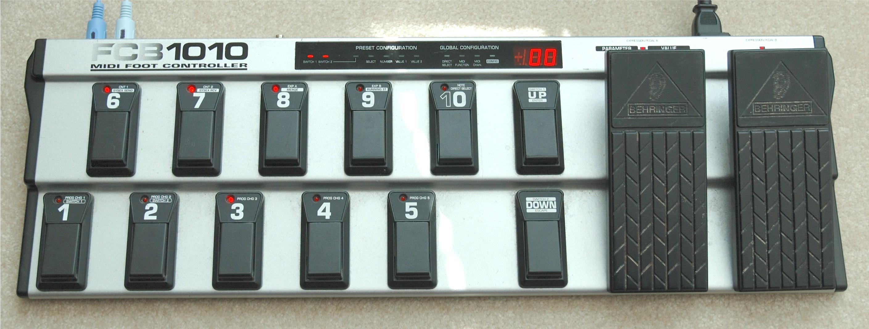 Behringer FCB1010 Midi Foot Controller image (#477386) - Audiofanzine