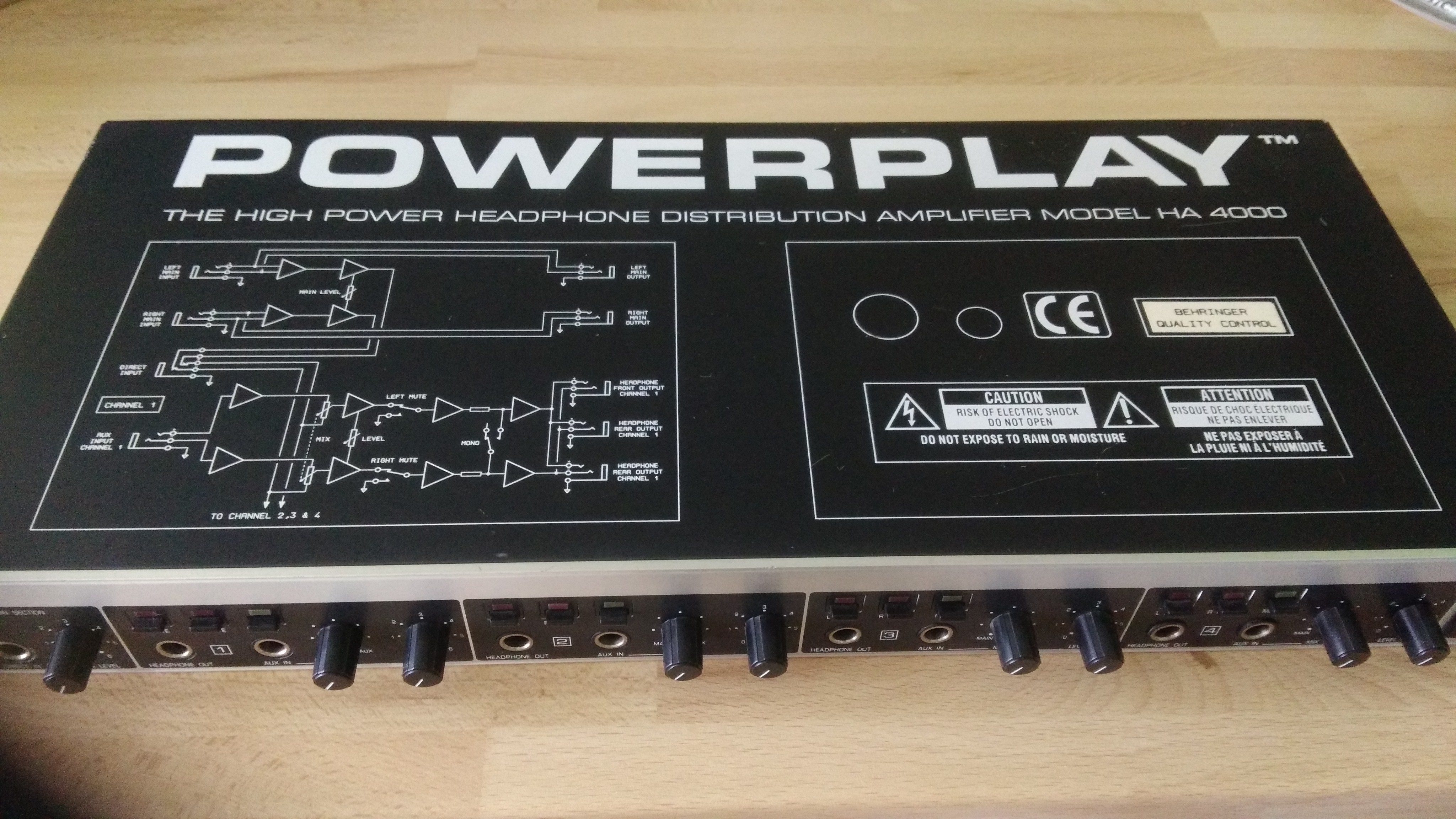 HA 4000 - Behringer HA 4000 - Audiofanzine