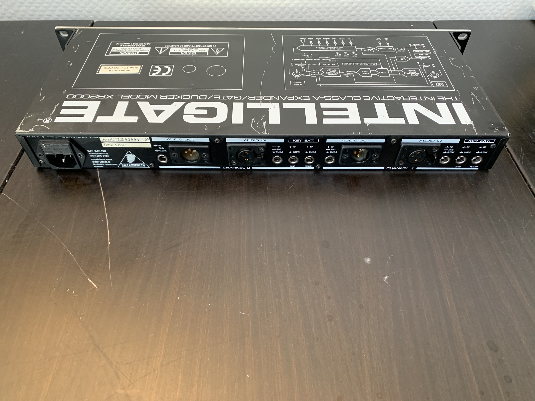 INTELLIGATE XR2000 - Behringer IntelliGate XR2000 - Audiofanzine