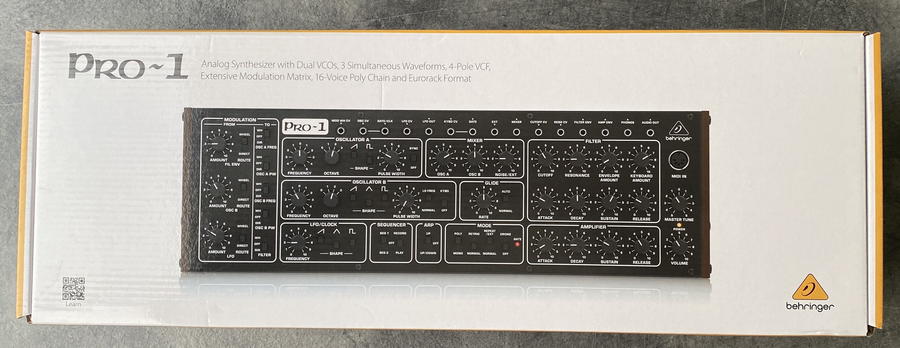 Pro-1 - Behringer Pro-1 - Audiofanzine