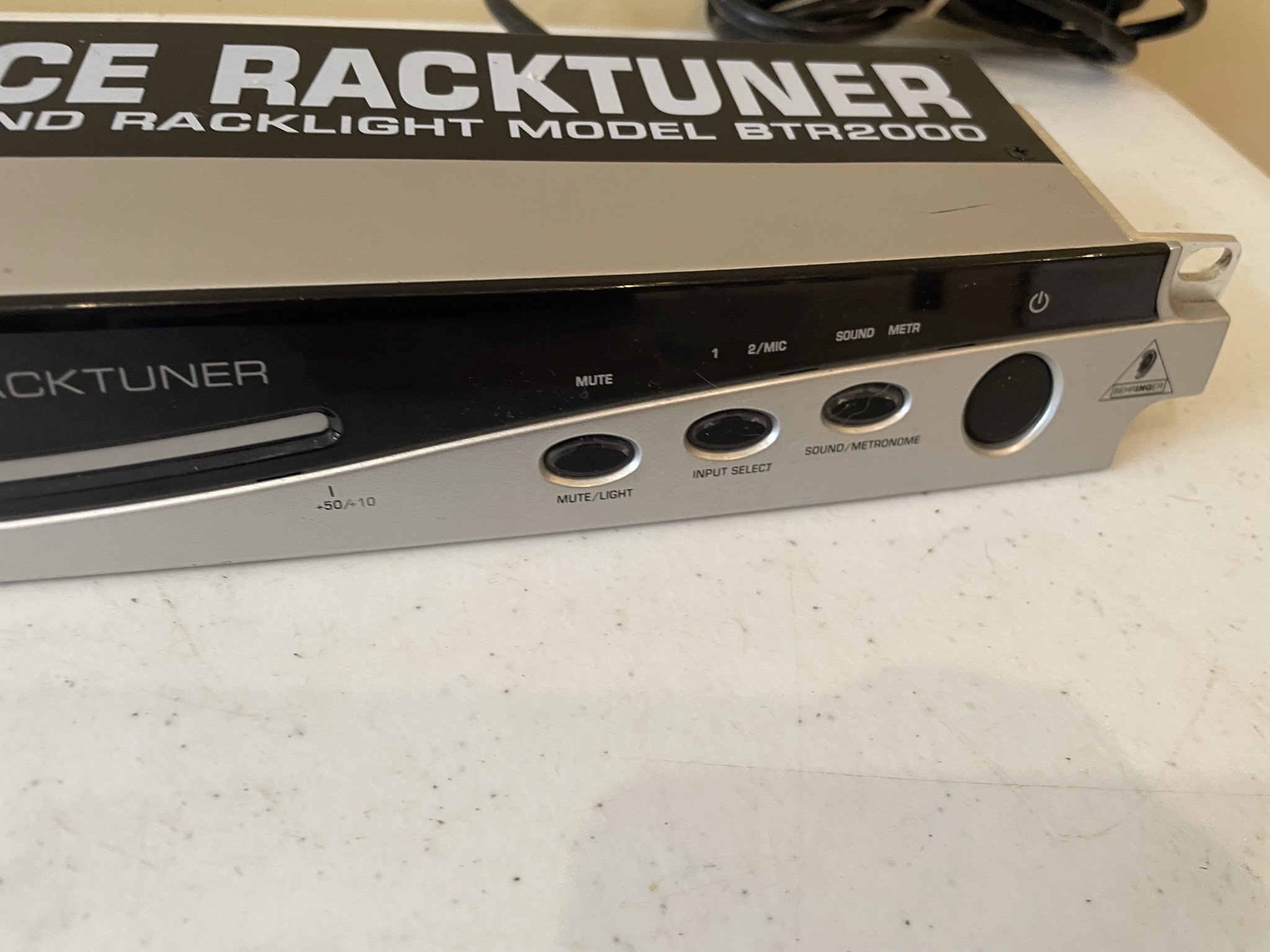 Racktuner BTR2000 - Behringer Racktuner BTR2000 - Audiofanzine