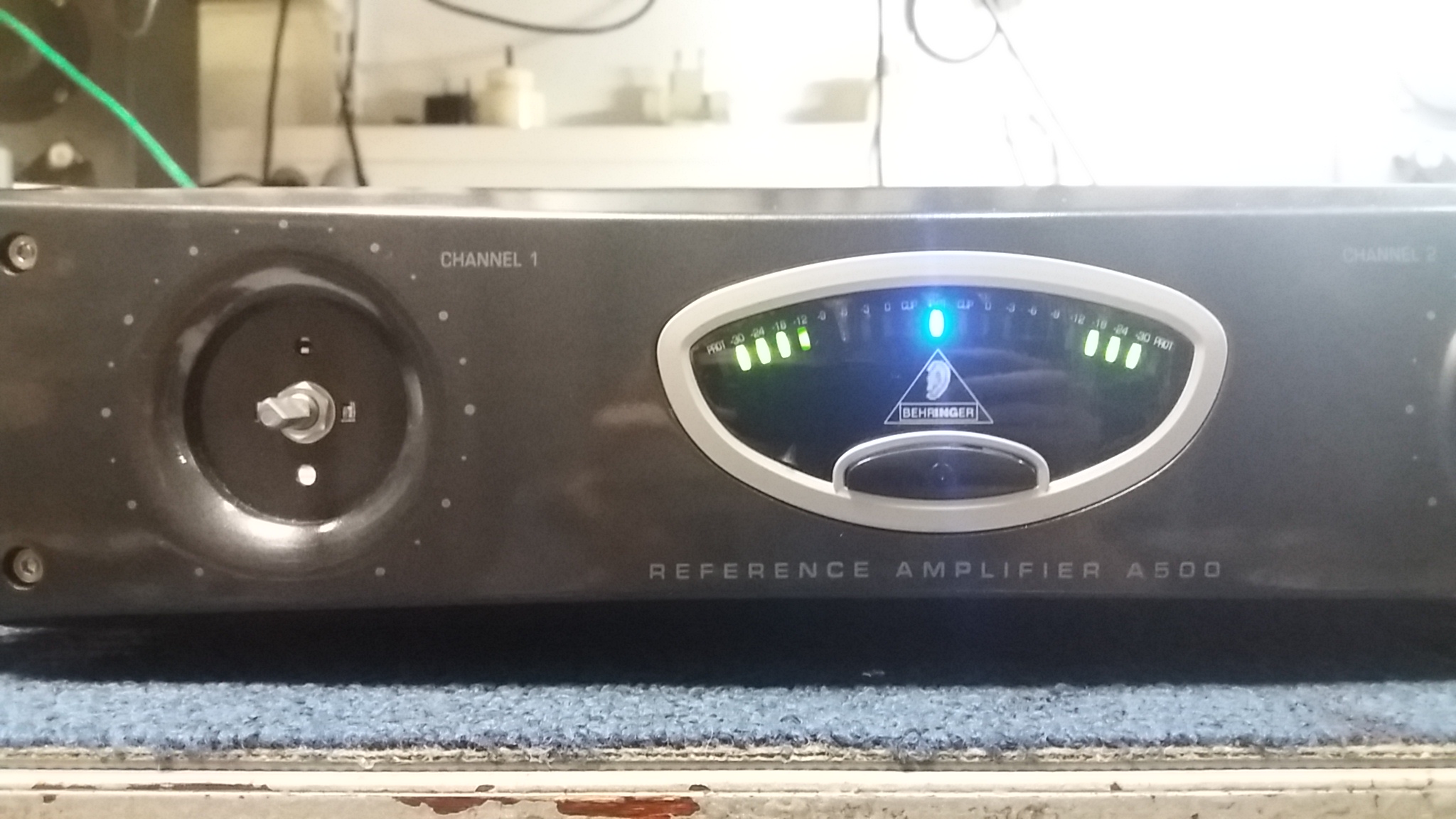 Reference Amplifier A500 - Behringer Reference Amplifier A500 ...