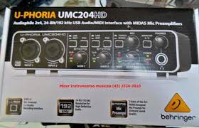 U-PHORIA UMC204HD - Behringer U-Phoria UMC204HD - Audiofanzine
