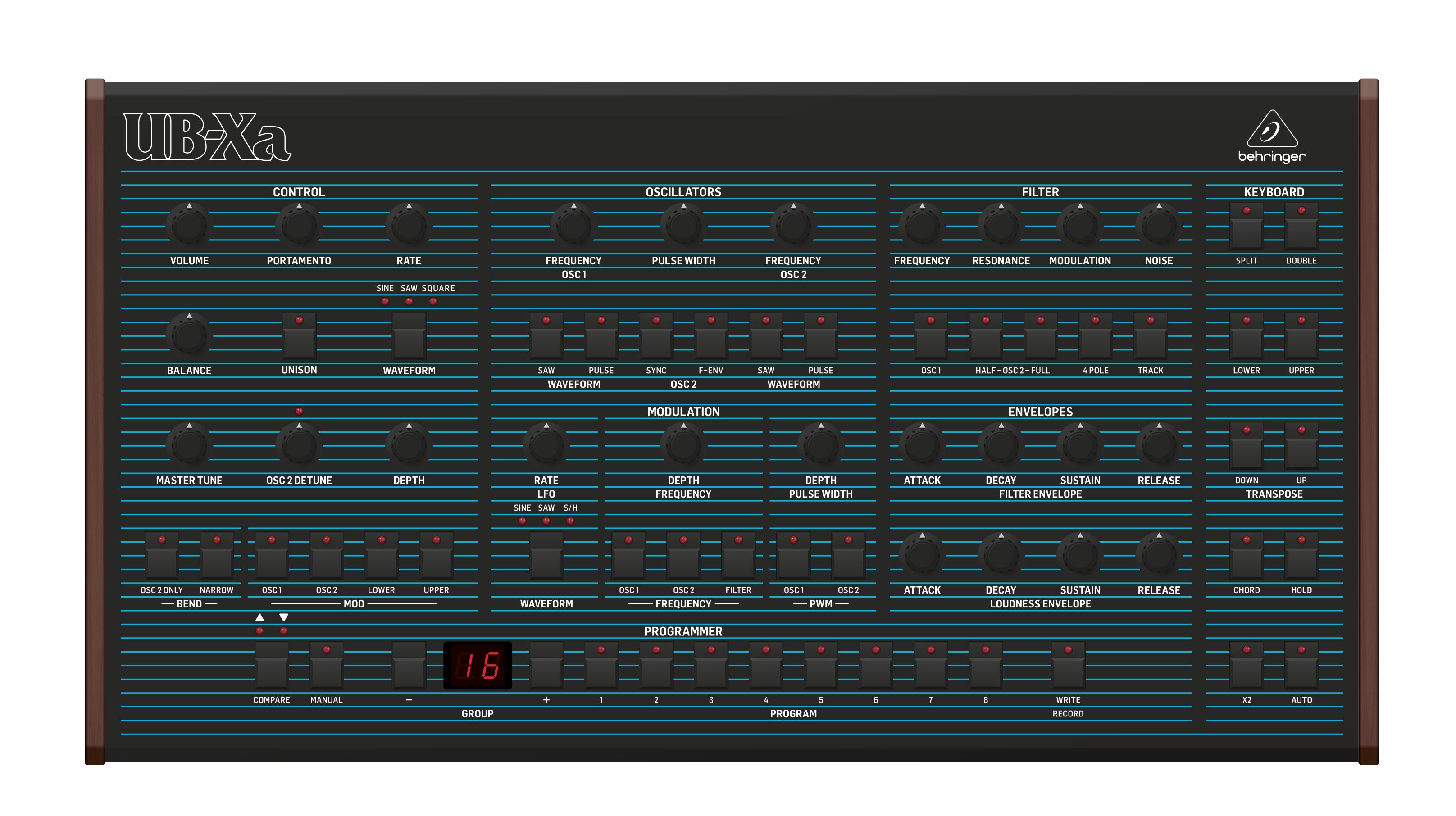 UB-XA - Behringer UB-Xa - Audiofanzine