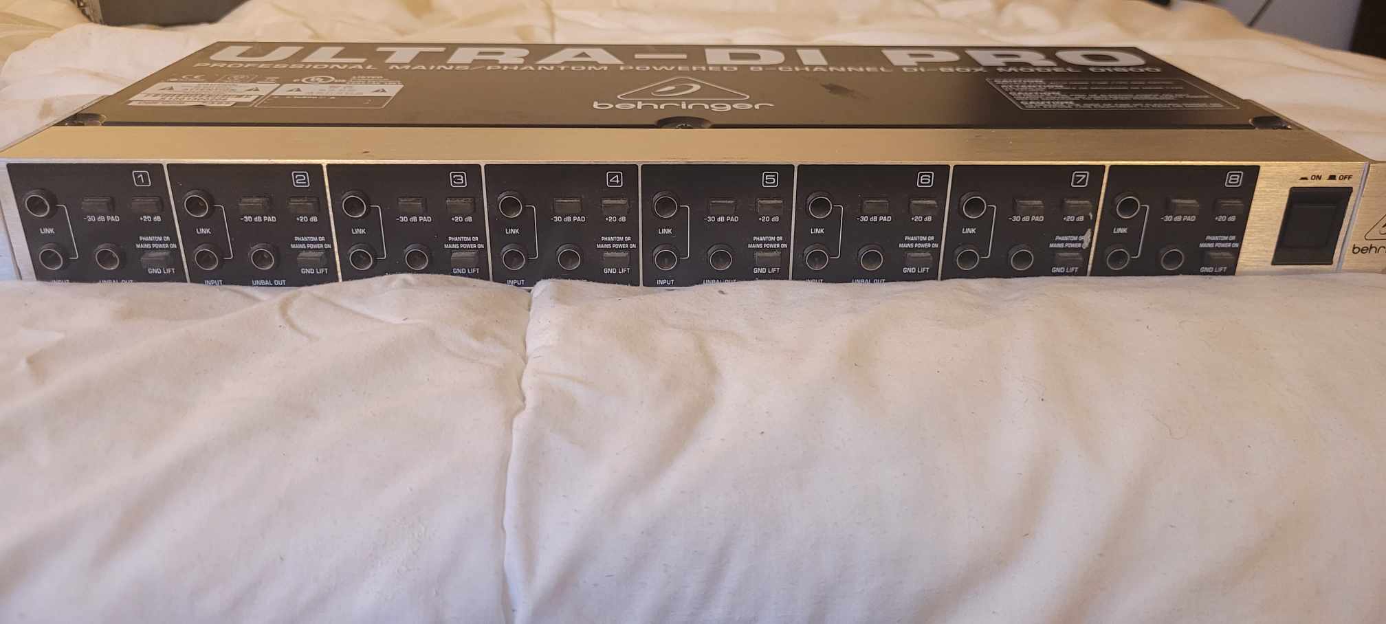 Ultra-DI Pro DI800 - Behringer Ultra-DI Pro DI800 - Audiofanzine