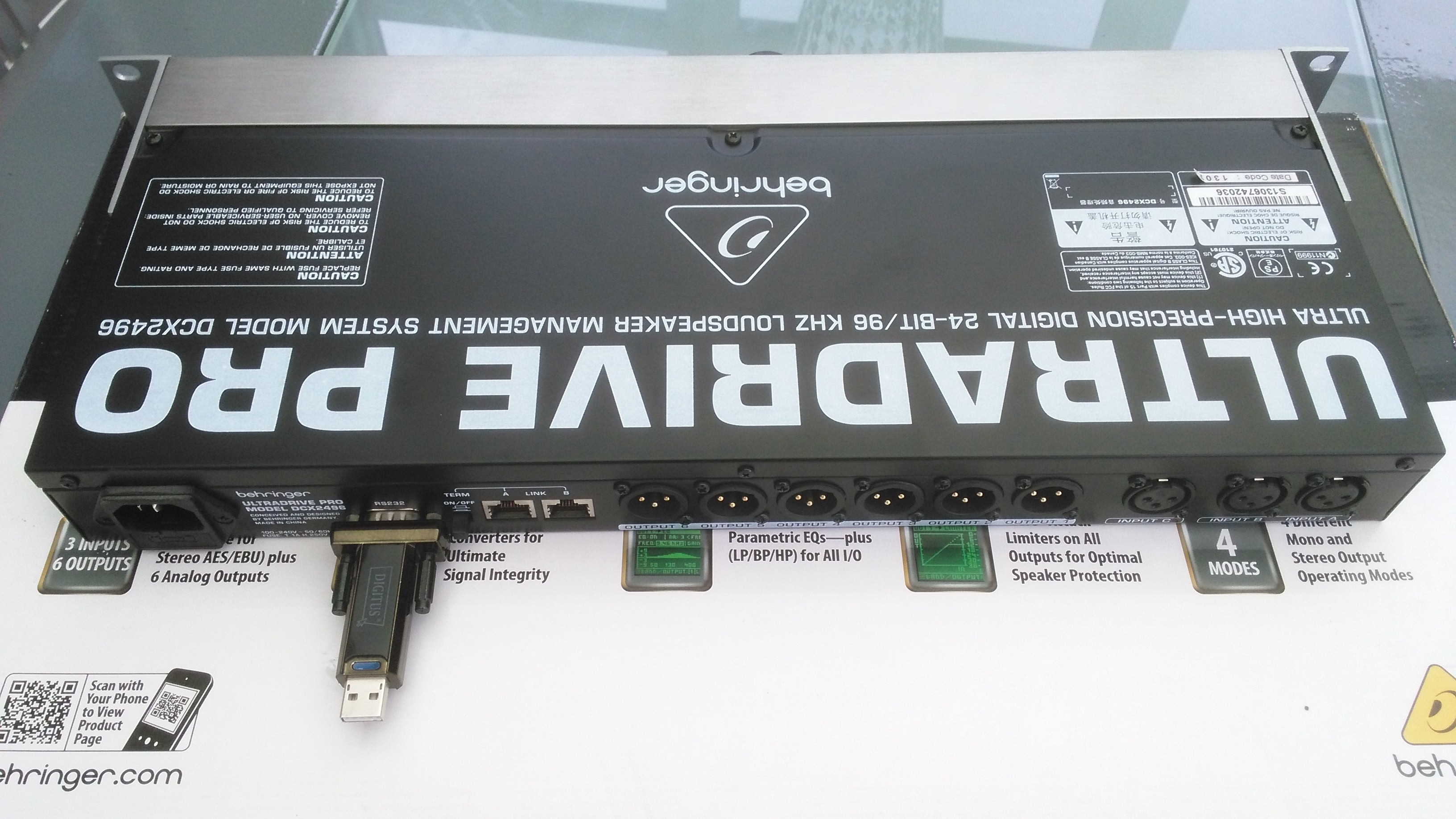 Behringer Ultra-Drive Pro DCX2496 image (#1781605) - Audiofanzine