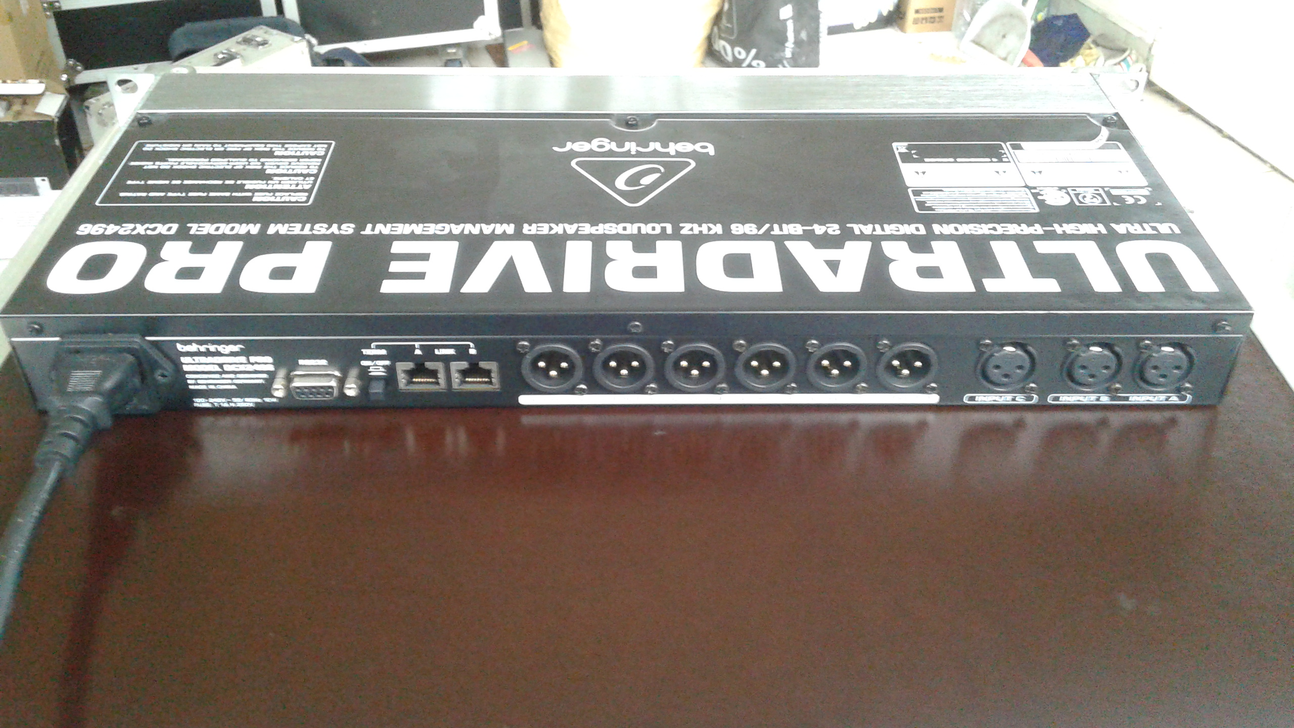 Photo Behringer Ultra-Drive Pro DCX2496 : Behringer Ultra-Drive Pro ...