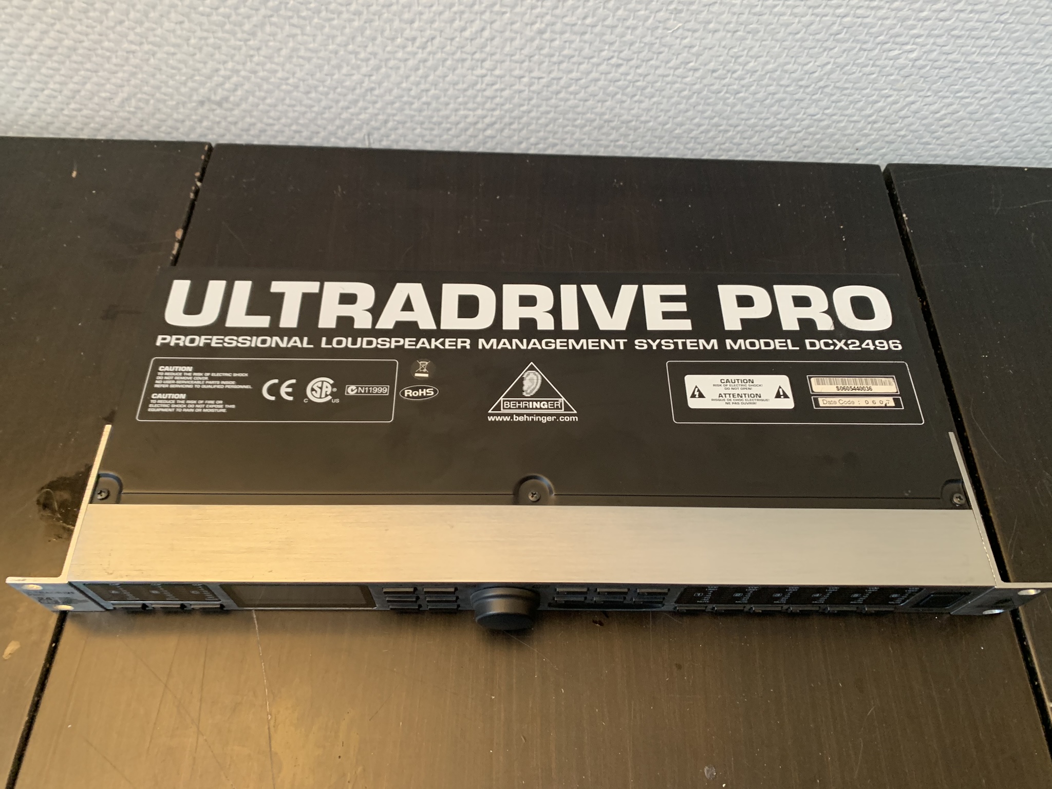 Ultra-Drive Pro DCX2496 - Behringer Ultra-Drive Pro DCX2496 - Audiofanzine