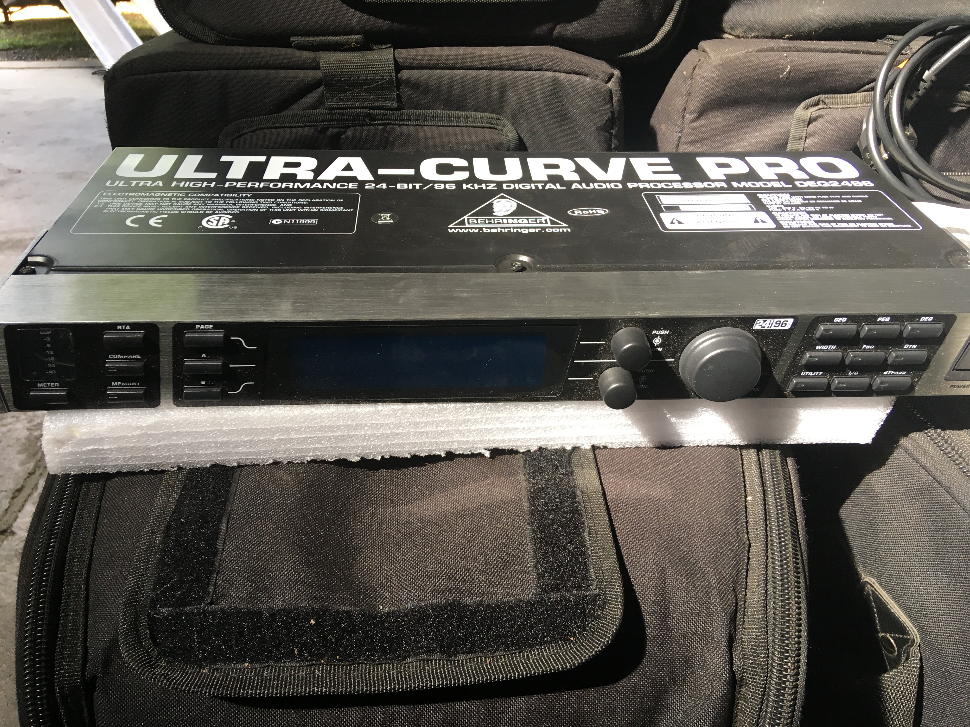 Behringer Ultracurve Pro DEQ2496 image (#1894722) - Audiofanzine