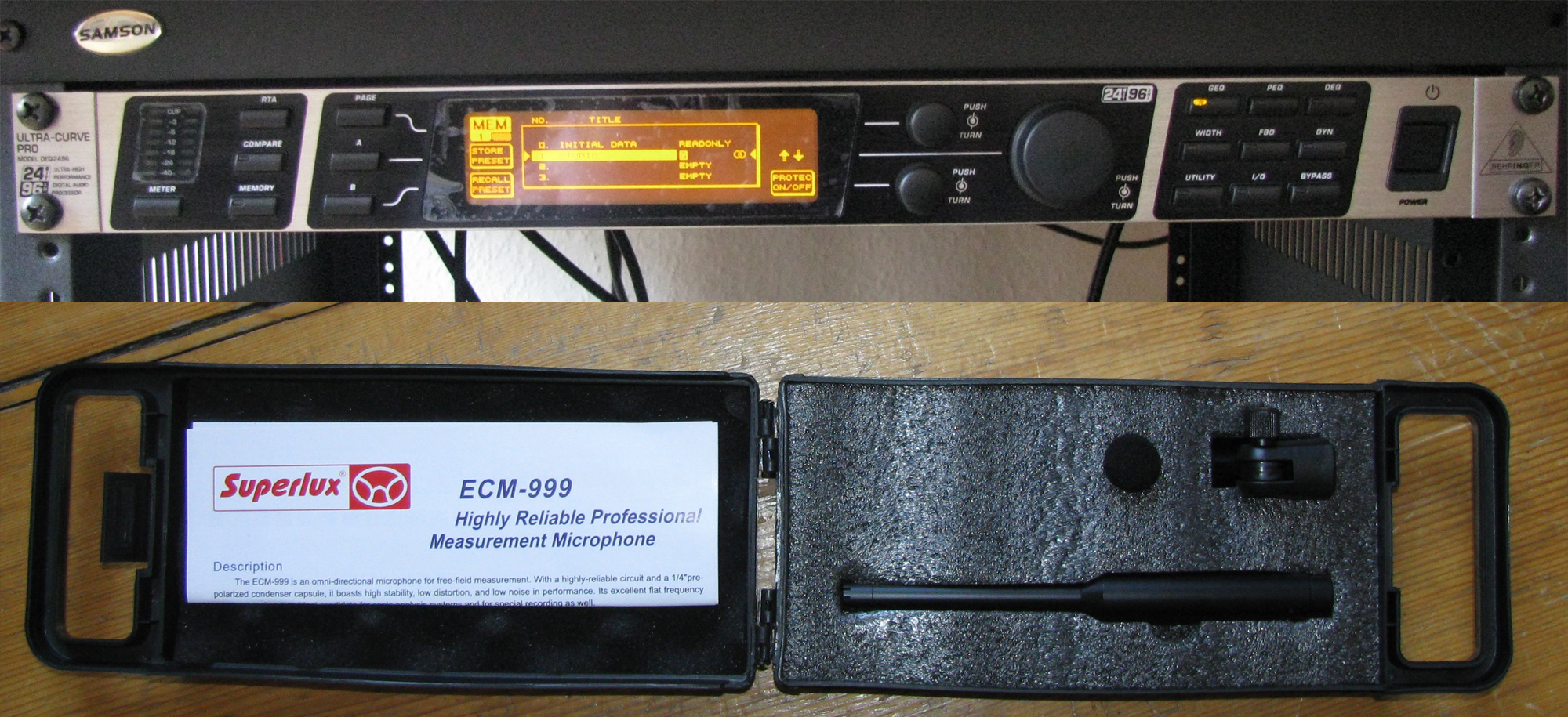 Behringer Ultracurve Pro DEQ2496 image (#364052) - Audiofanzine