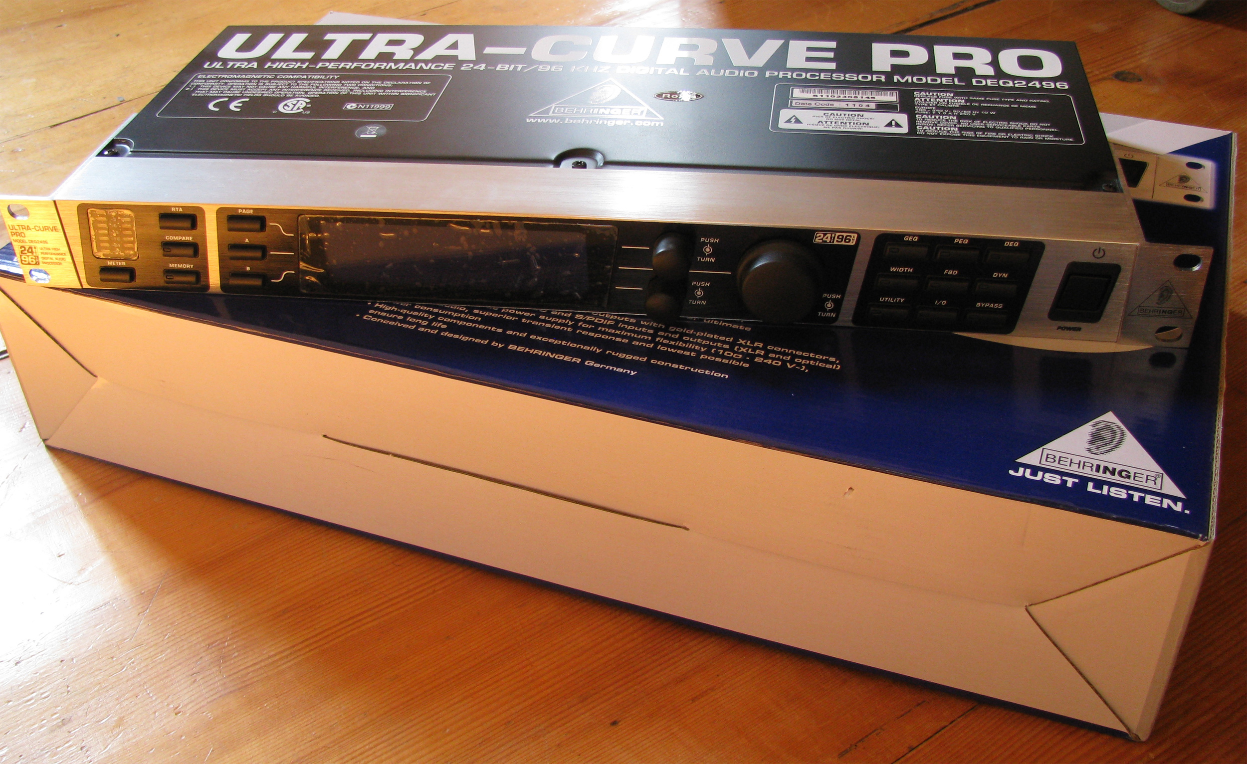 Behringer Ultracurve Pro DEQ2496 image (#368923) - Audiofanzine