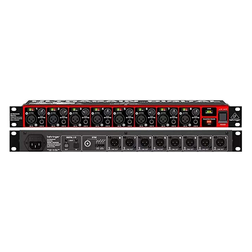 Ultragain Digital ADA8200 - Behringer Ultragain Digital ADA8200 ...