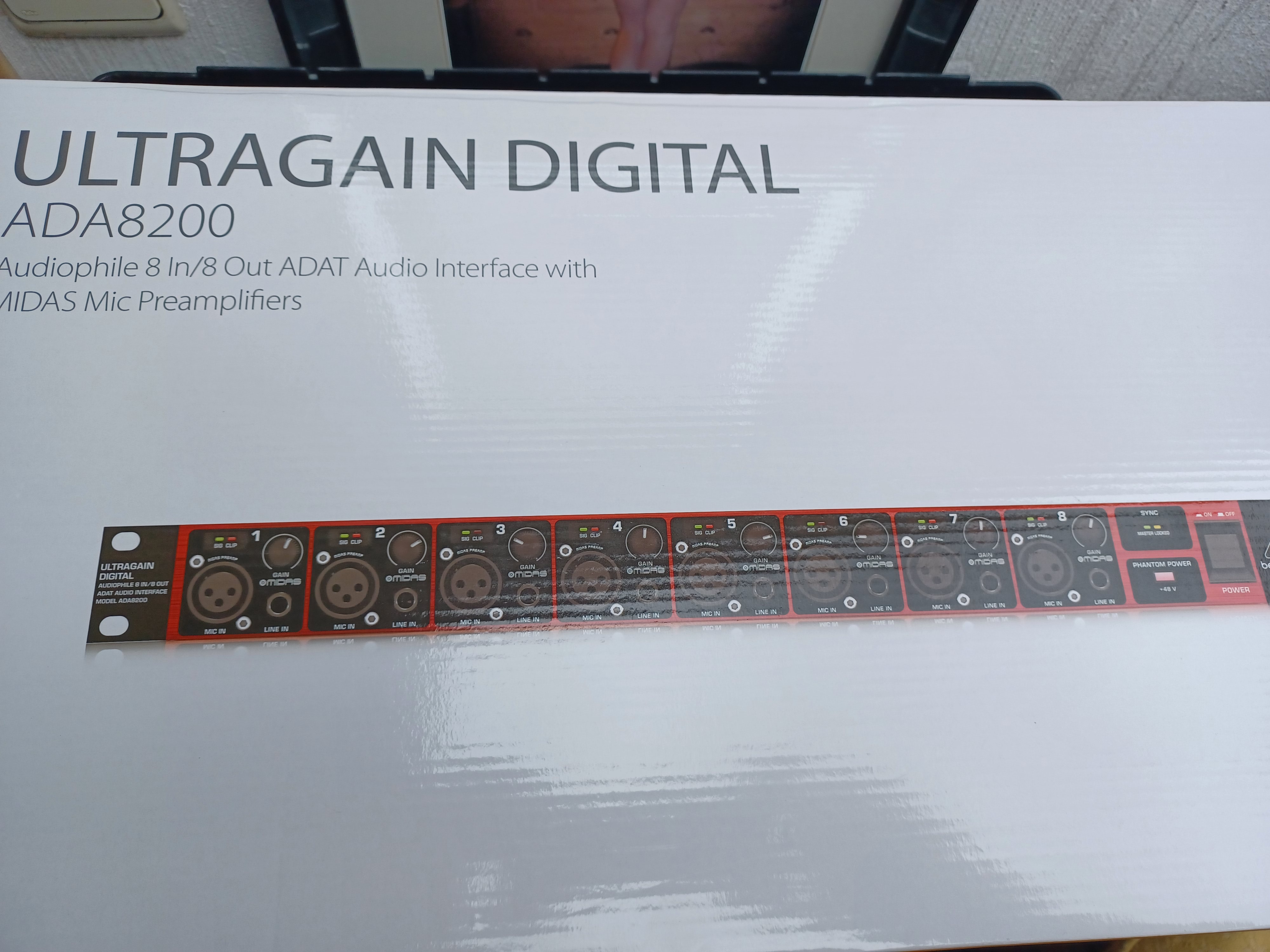 Ultragain Digital ADA8200 - Behringer Ultragain Digital ADA8200 ...