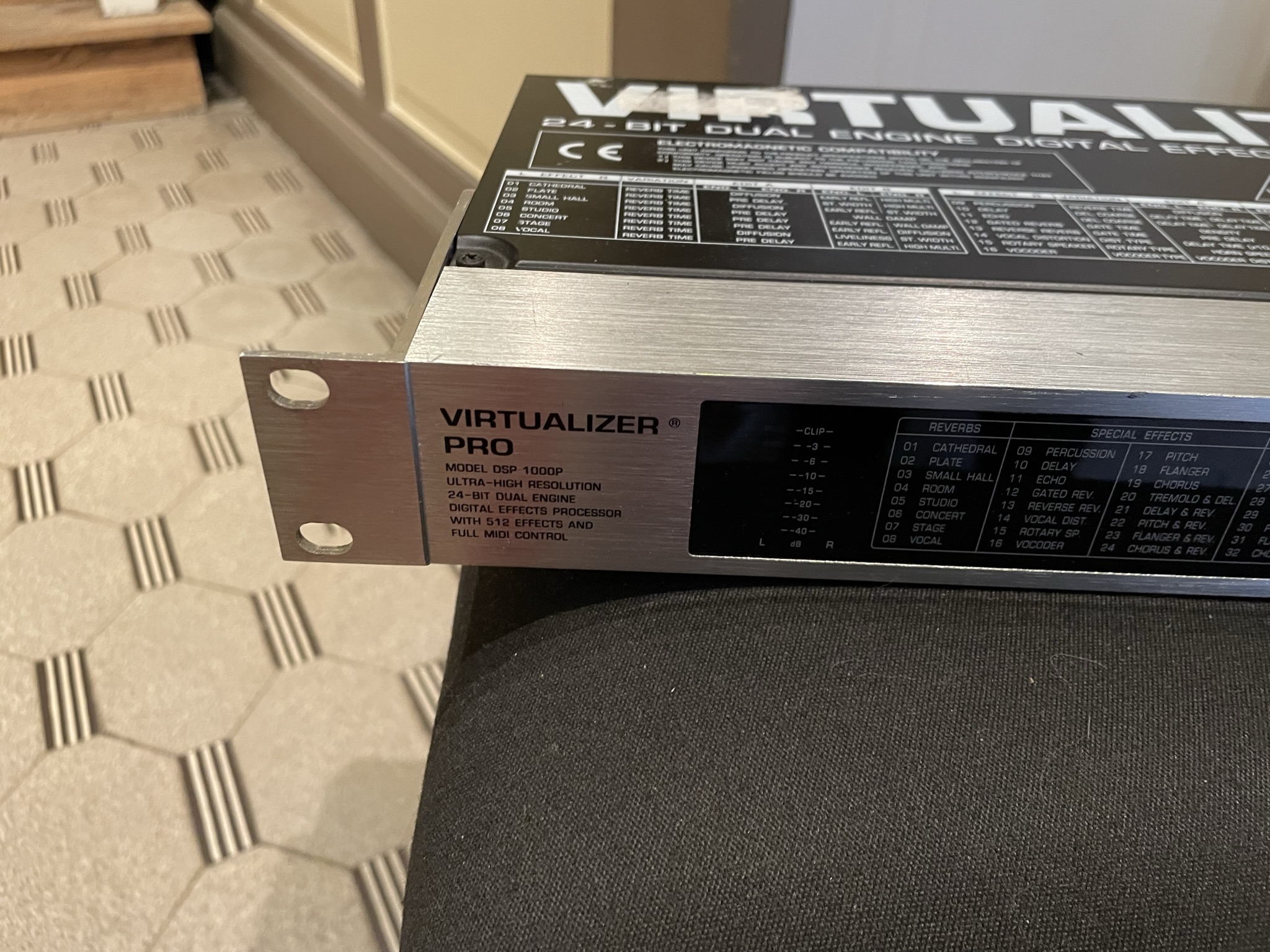 Virtualizer Pro DSP1000P - Behringer Virtualizer Pro DSP1000P ...