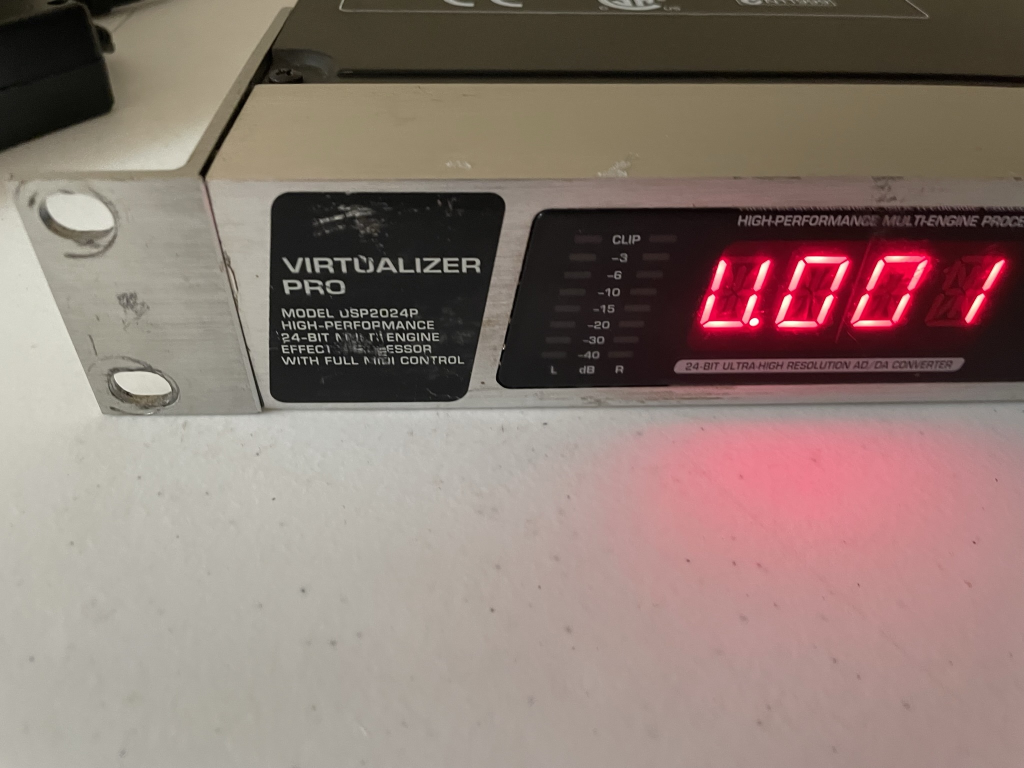 Virtualizer Pro DSP2024P - Behringer Virtualizer Pro DSP2024P ...