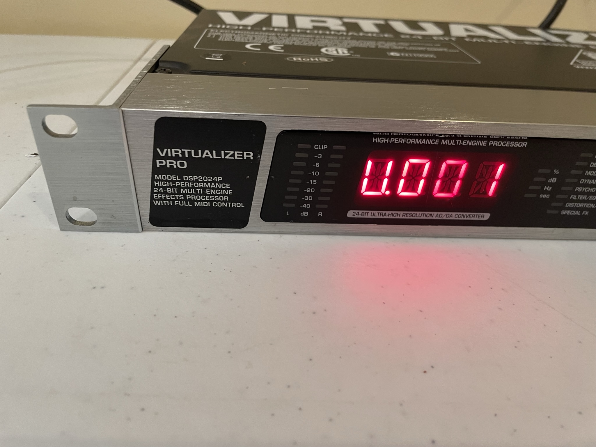 Virtualizer Pro DSP2024P - Behringer Virtualizer Pro DSP2024P ...