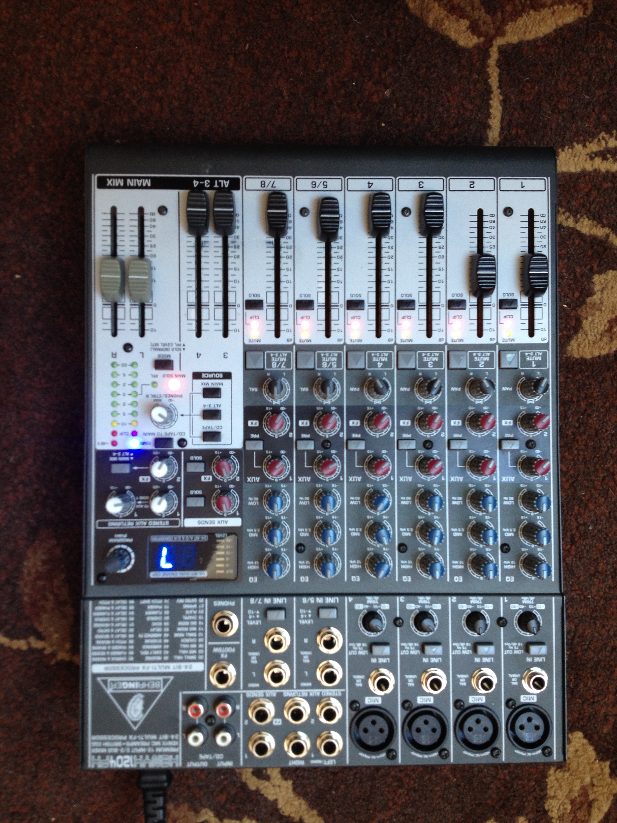 XENYX 1204FX - Behringer Xenyx 1204FX - Audiofanzine