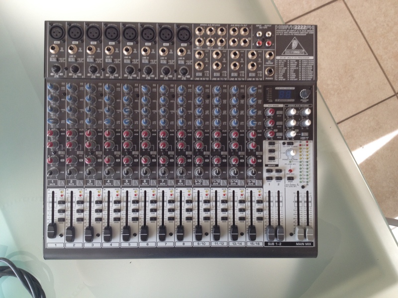 Behringer Xenyx 2222FX image (#1052733) - Audiofanzine