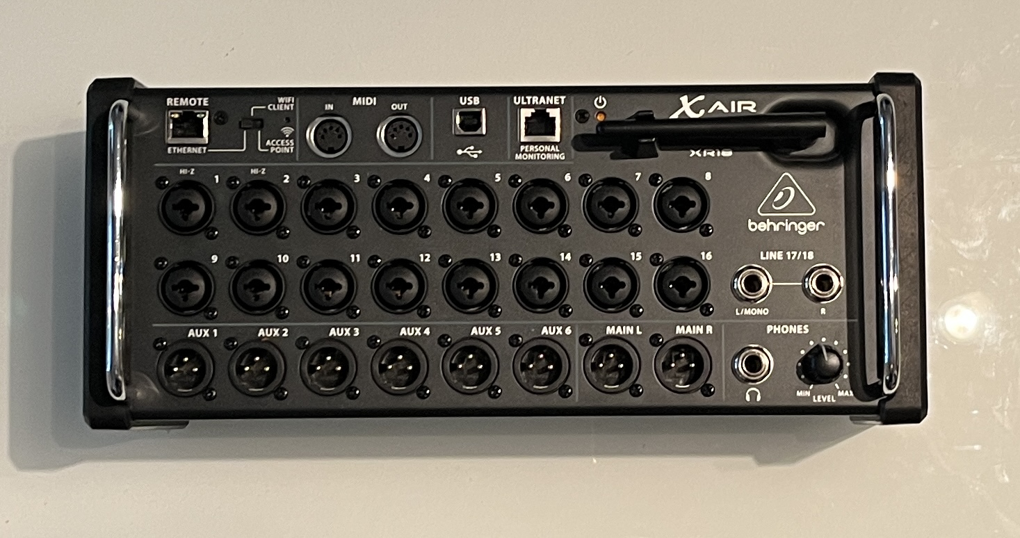 XR18 - Behringer XR18 - Audiofanzine