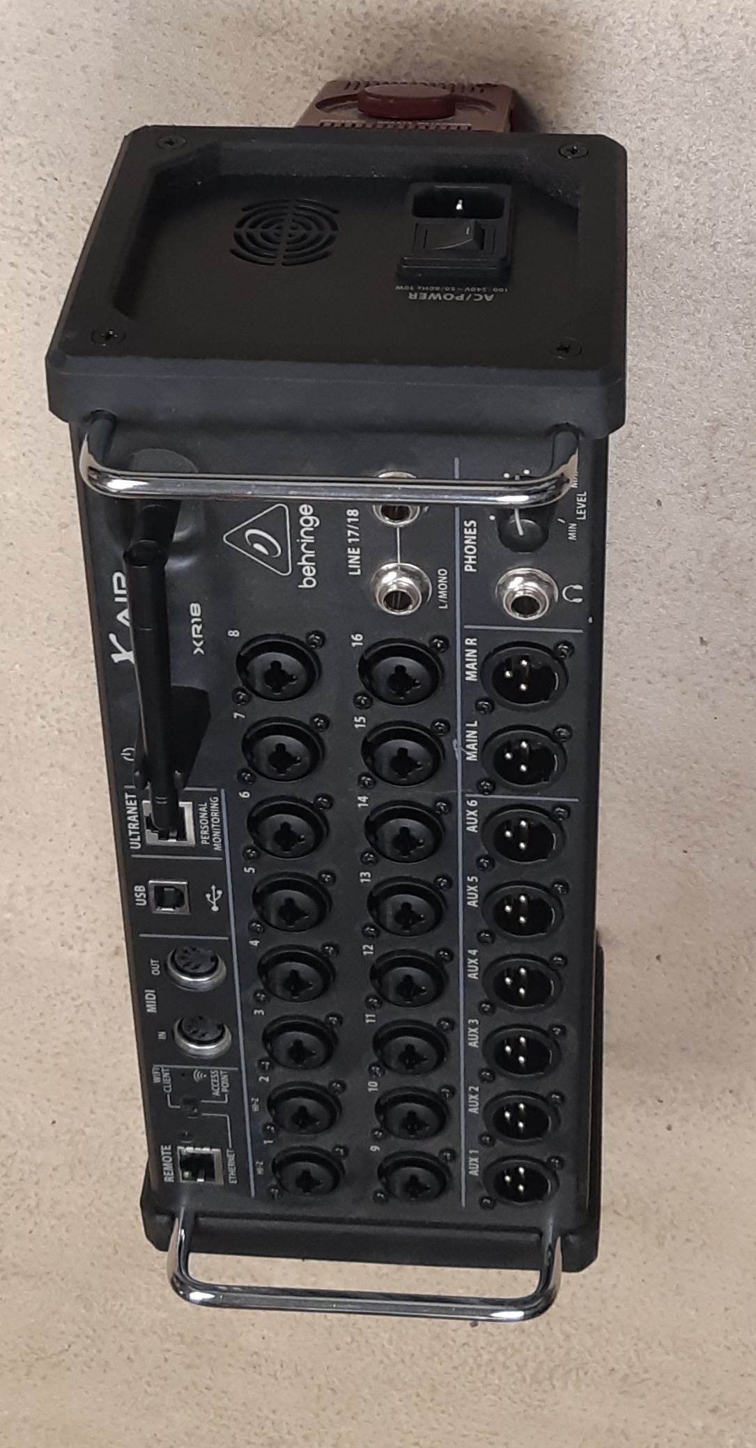 XR18 - Behringer XR18 - Audiofanzine